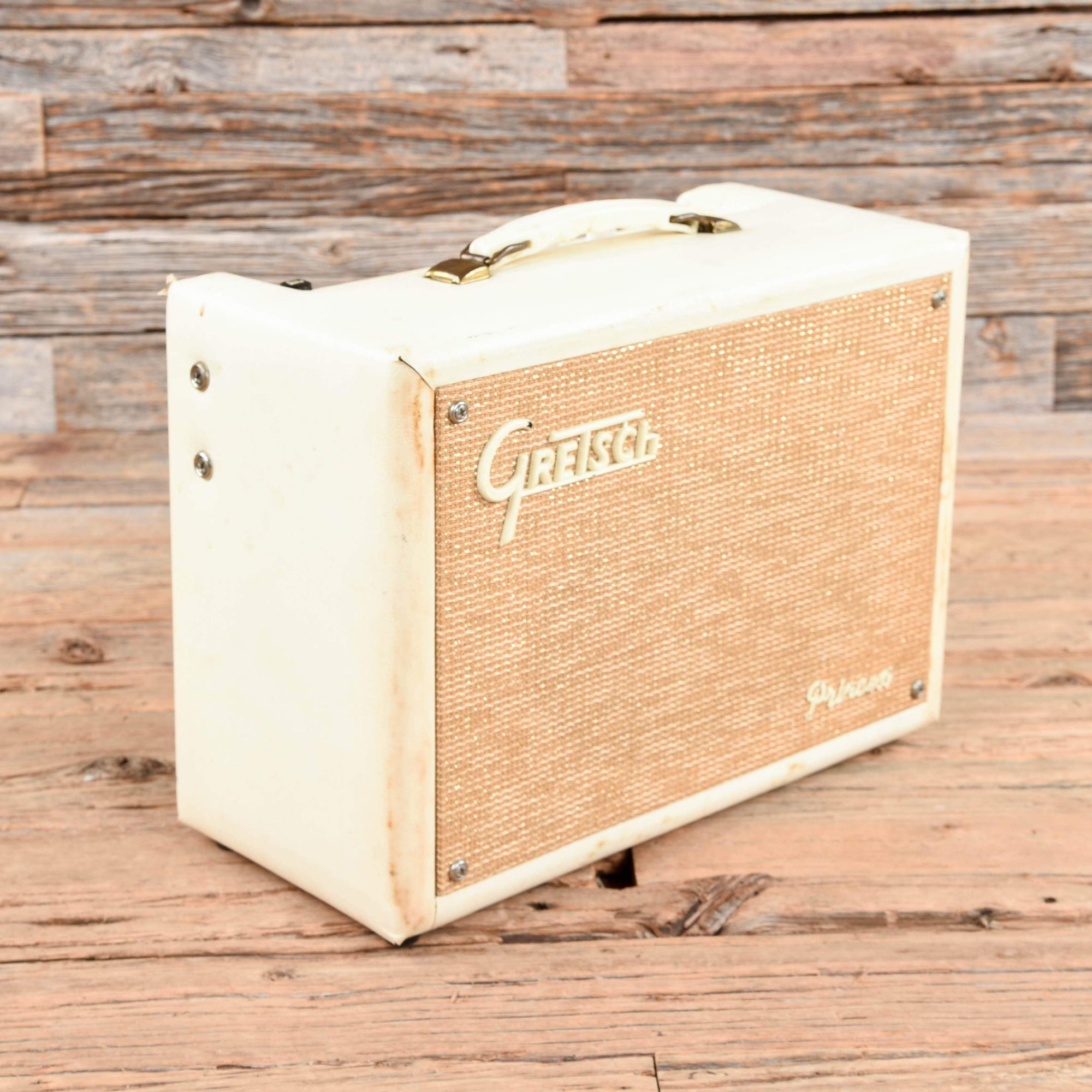 Gretsch Princess Guitar & Amp Set White 1962 – Chicago Music Exchange