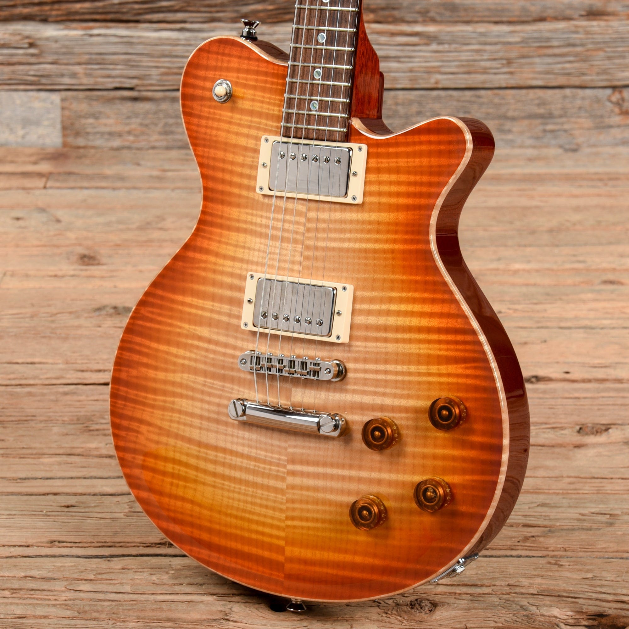 Grosh Guitars Set Neck Flamed Natural Burst – Chicago Music Exchange
