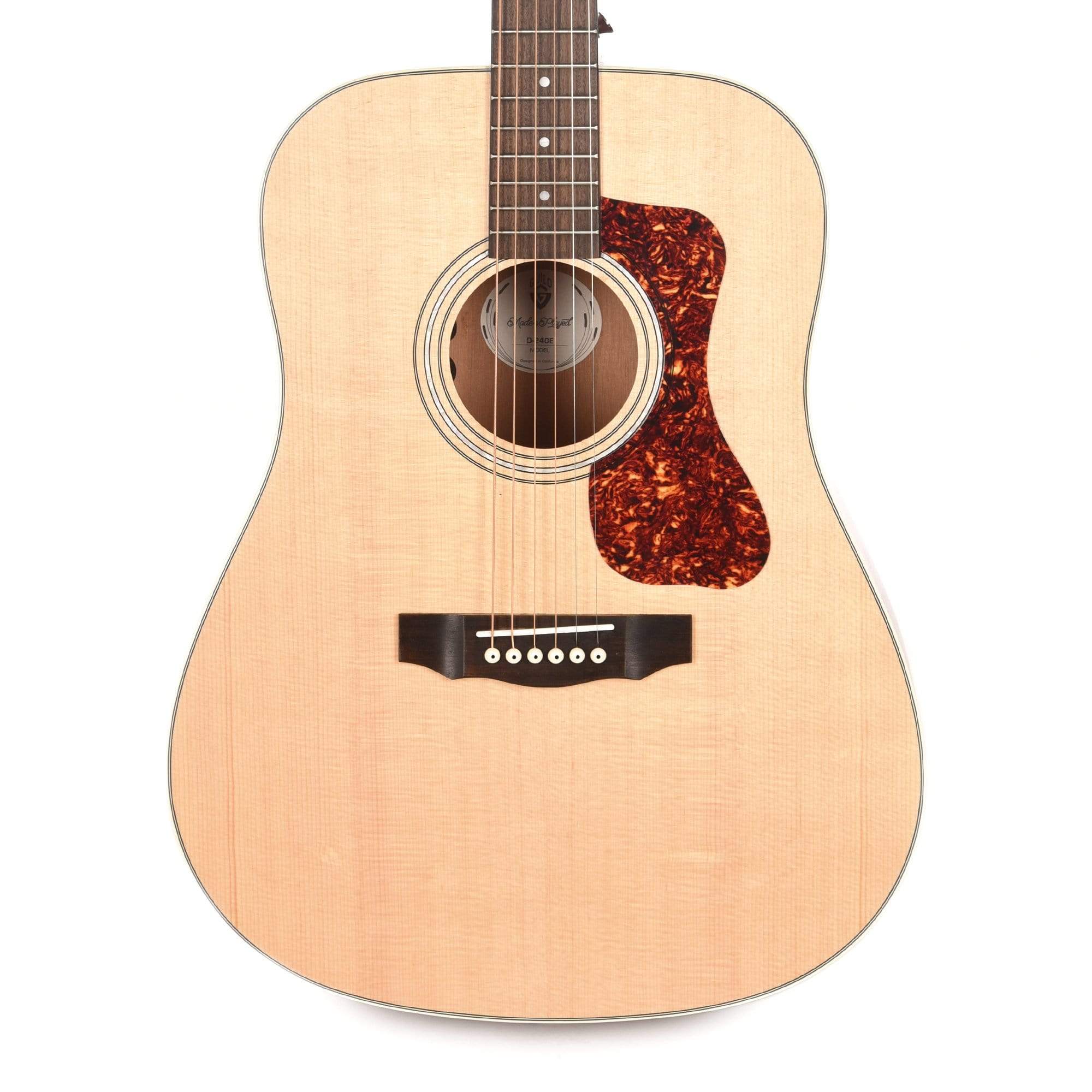 Guild Westerly D-240E Archback Dreadnought Spruce/Mahogany Natural w/E ...