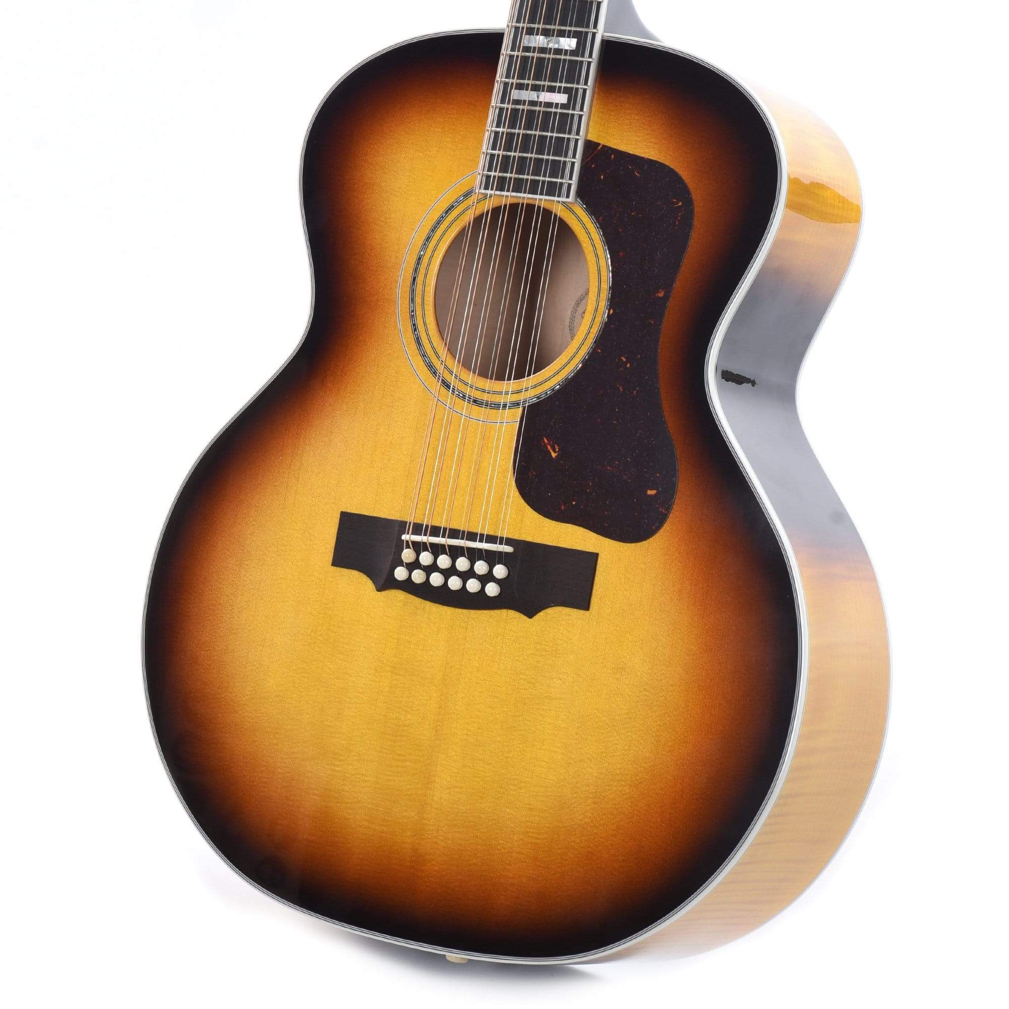 Guild F-512 Maple Antique Sunburst – Chicago Music Exchange