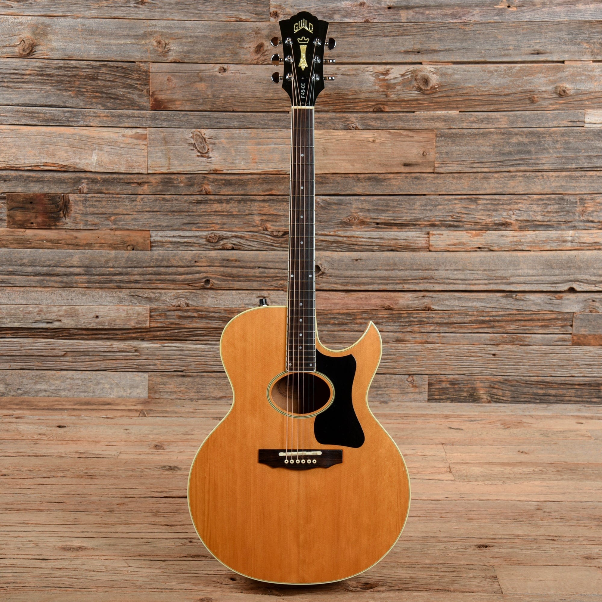 Guild F45-CE Natural 1980s – Chicago Music Exchange