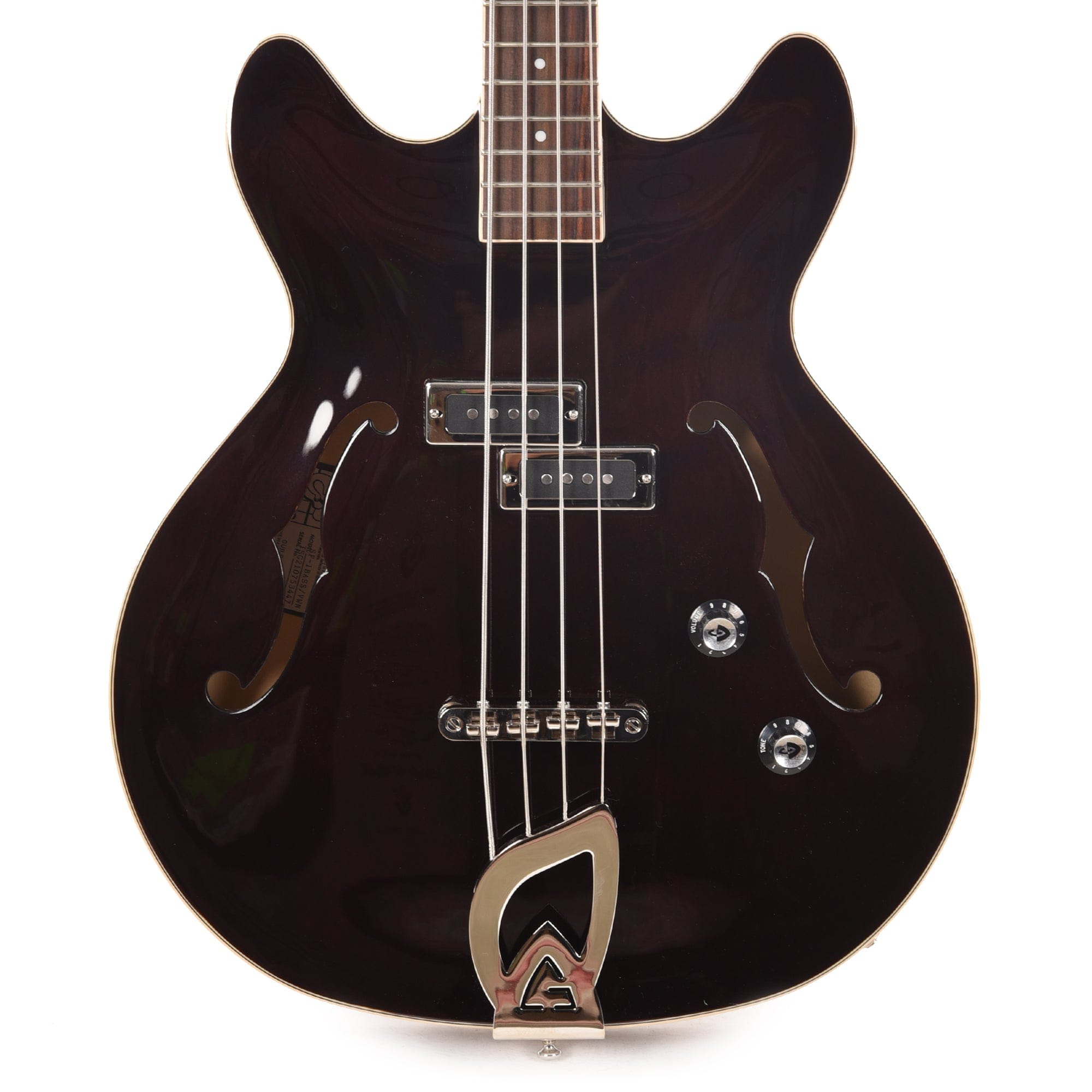 Guild Starfire I Bass DC Vintage Walnut – Chicago Music Exchange