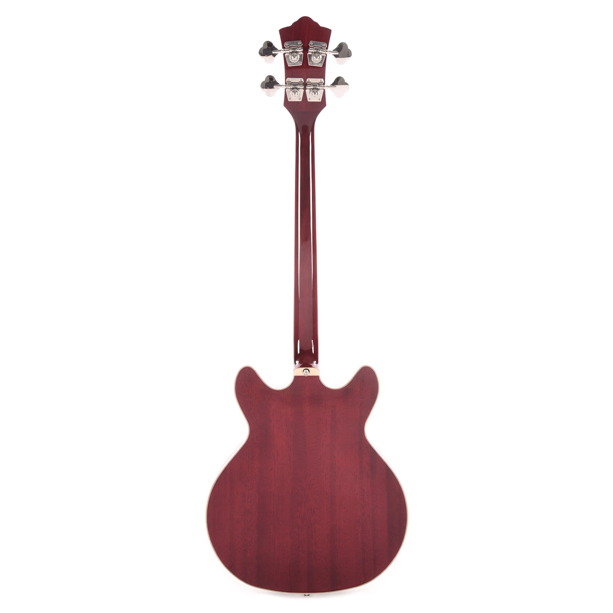 Guild Starfire I Bass DC Cherry Red LEFTY – Chicago Music Exchange