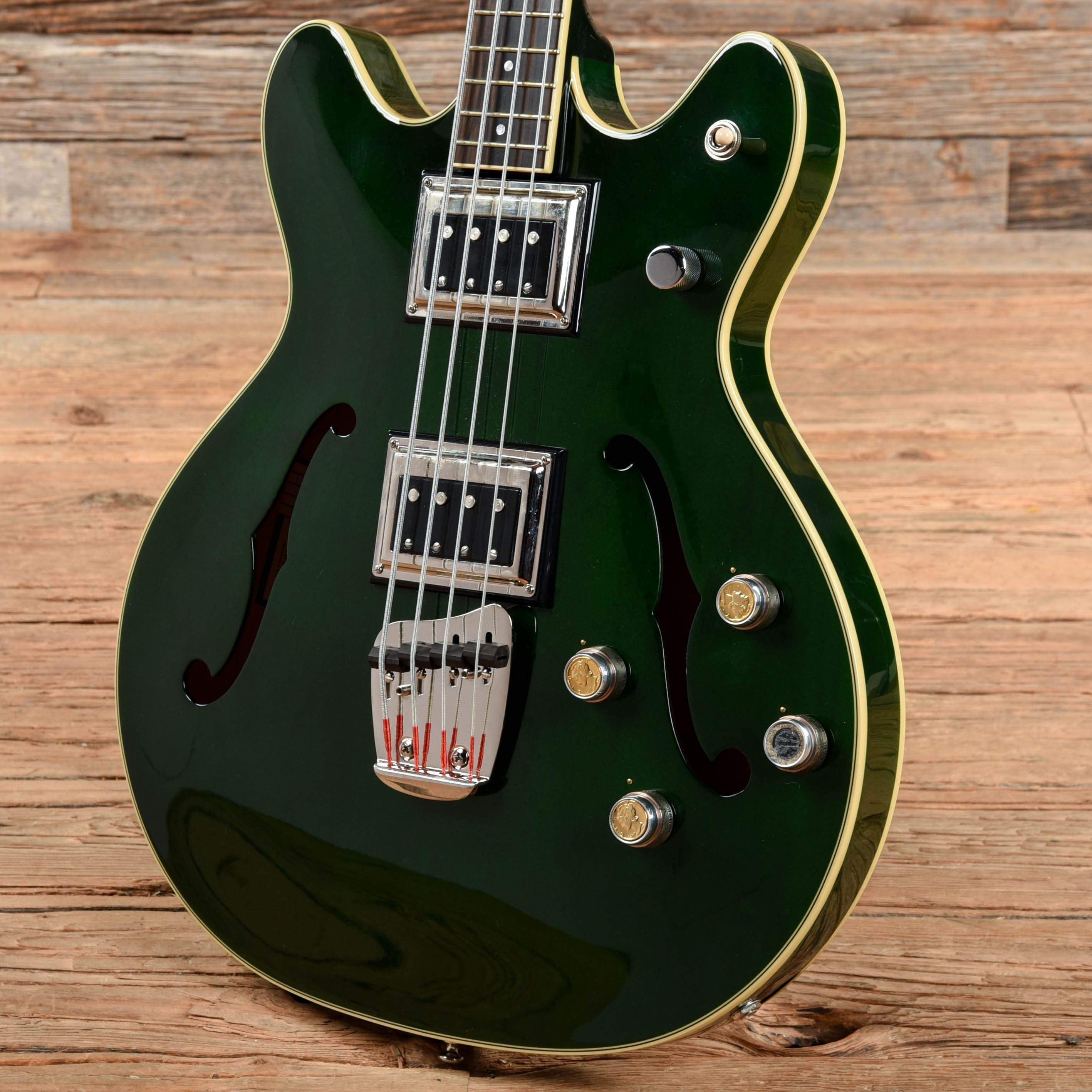 Guild Newark St. Collection Starfire II Bass Emerald Green 2020 ...