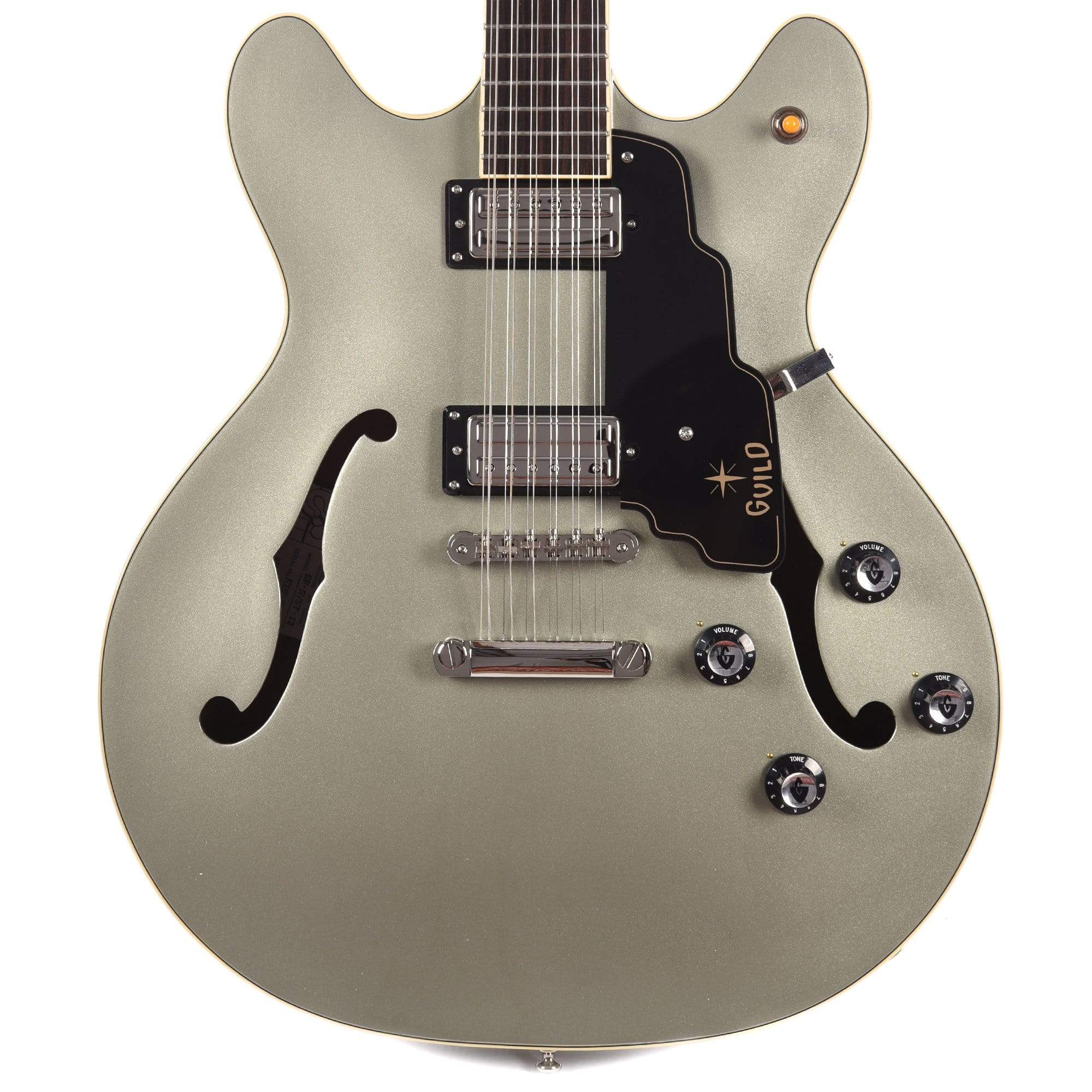 Guild Starfire IV ST-12 12-String Shoreline Mist – Chicago Music Exchange