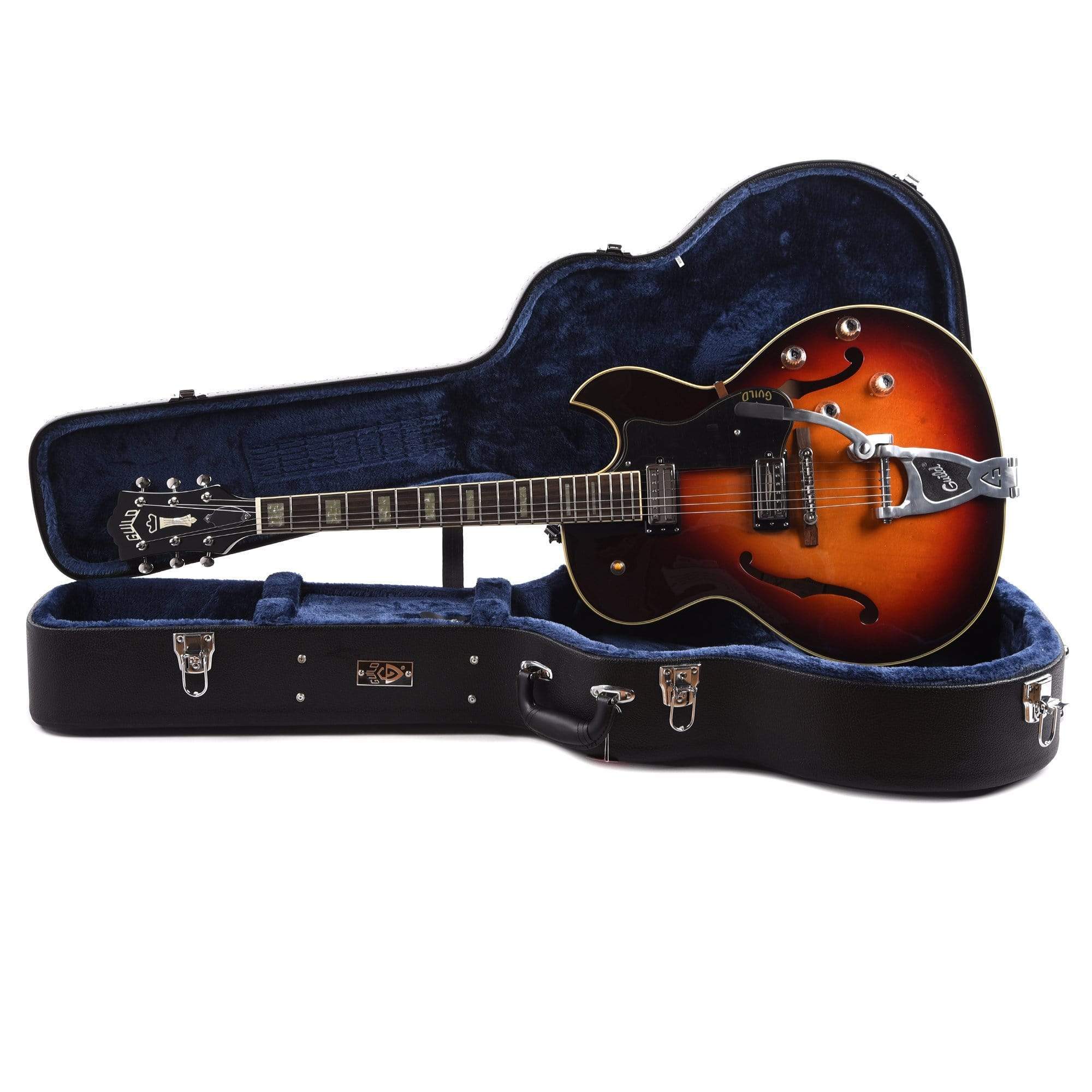 Guild CE-100D Capri Hollowbody Antique Sunburst – Chicago Music Exchange
