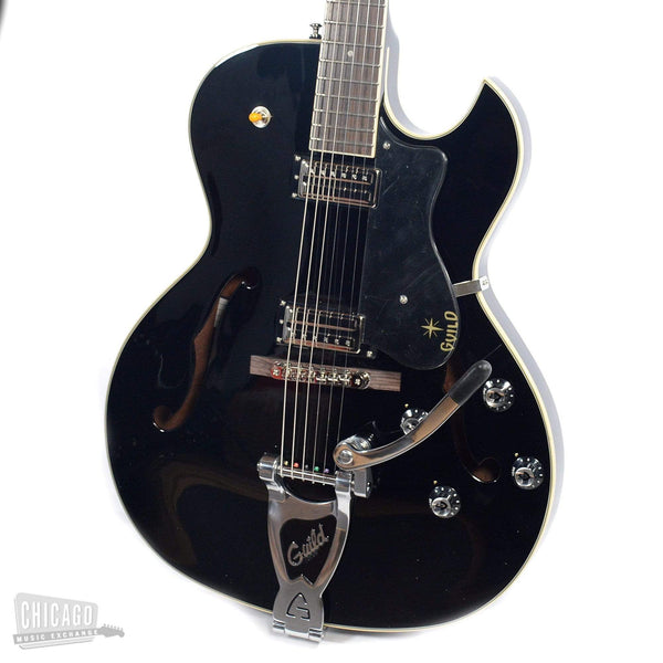 Guild Starfire III w/Guild Vibrato Tailpiece Black – Chicago Music Exchange