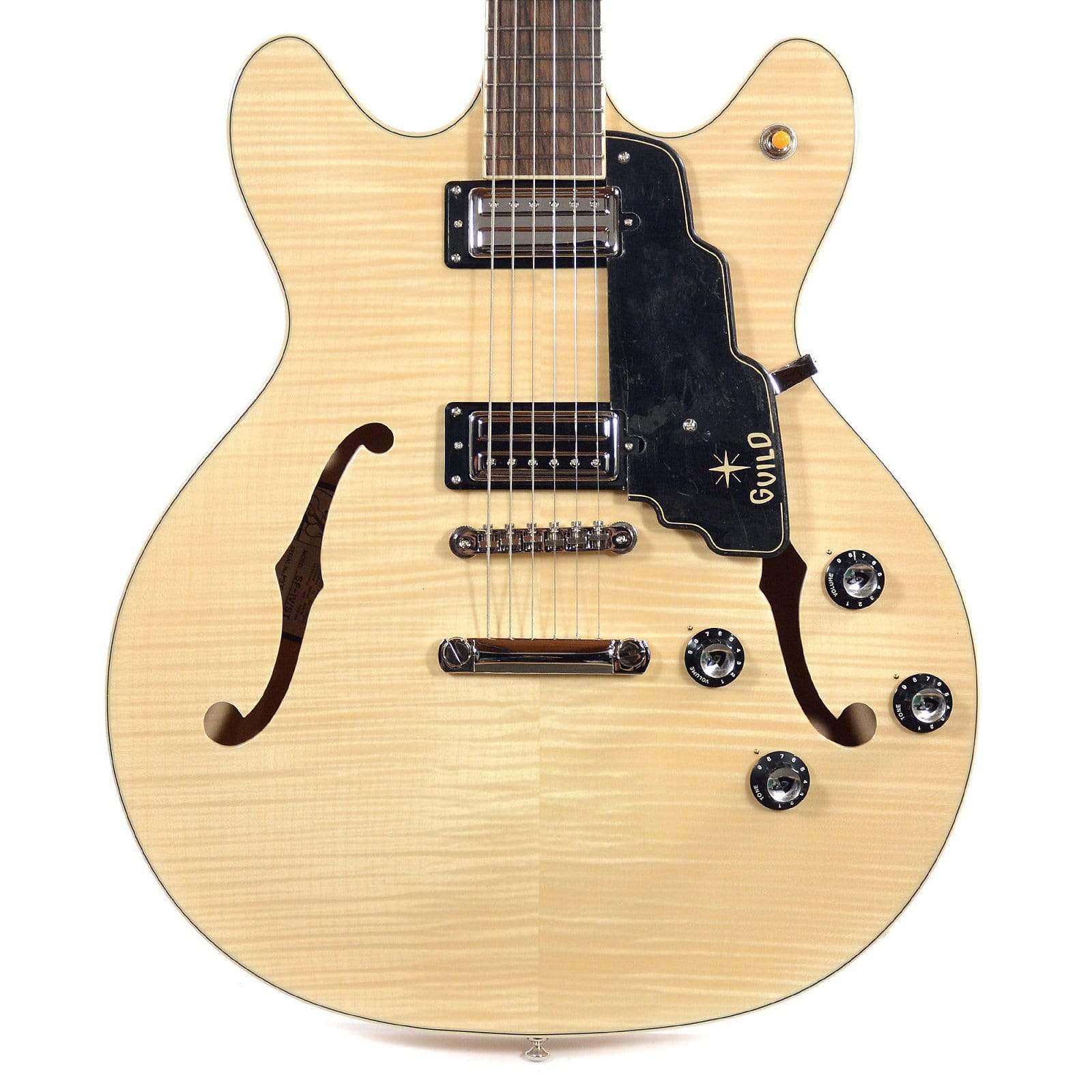 Guild Starfire IV ST Maple Natural Flamed Maple – Chicago Music Exchange