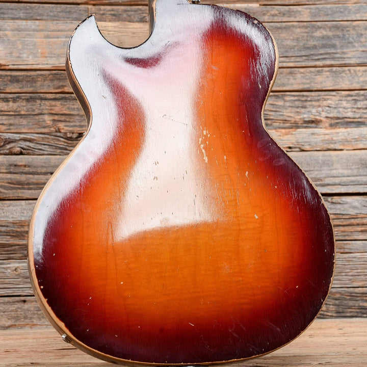 Guild T-100D Slim Jim Sunburst 1965 – Chicago Music Exchange