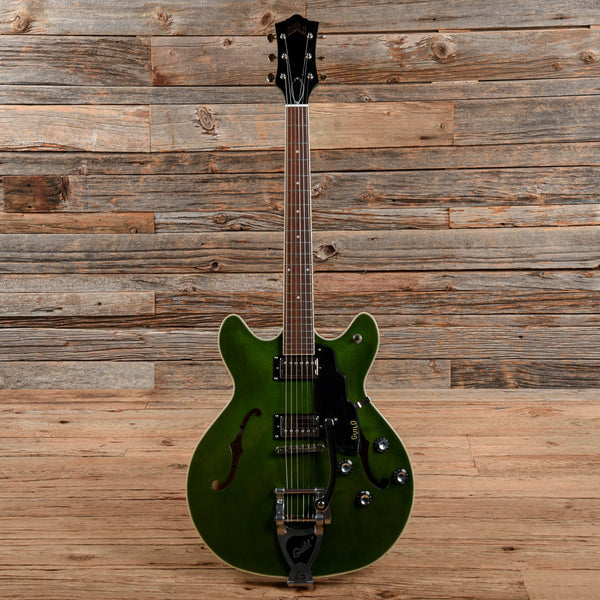 Guild Starfire I DC Emerald Green w/Guild Vibrato Tailpiece – Chicago ...