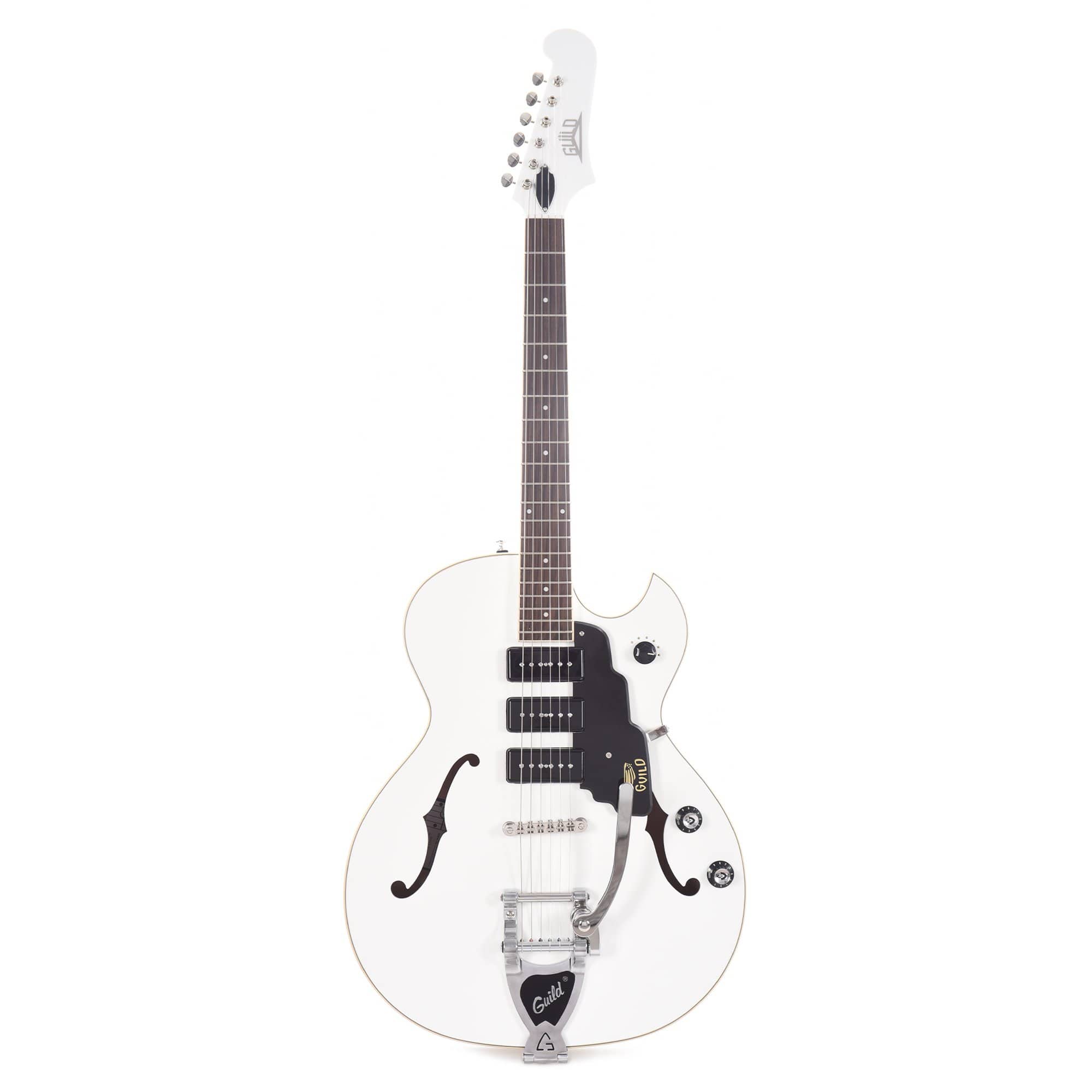 Guild Starfire I Jet 90 Satin White w/Guild Vibrato Tailpiece – Chicago ...