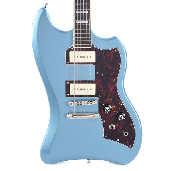 Guild T-Bird ST w/Franz P90 Pelham Blue – Chicago Music Exchange
