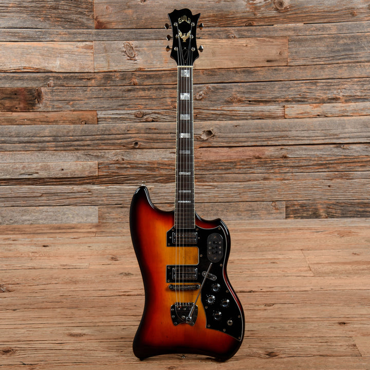 Guild Thunderbird S-200 Sunburst Refin 1964 – Chicago Music Exchange