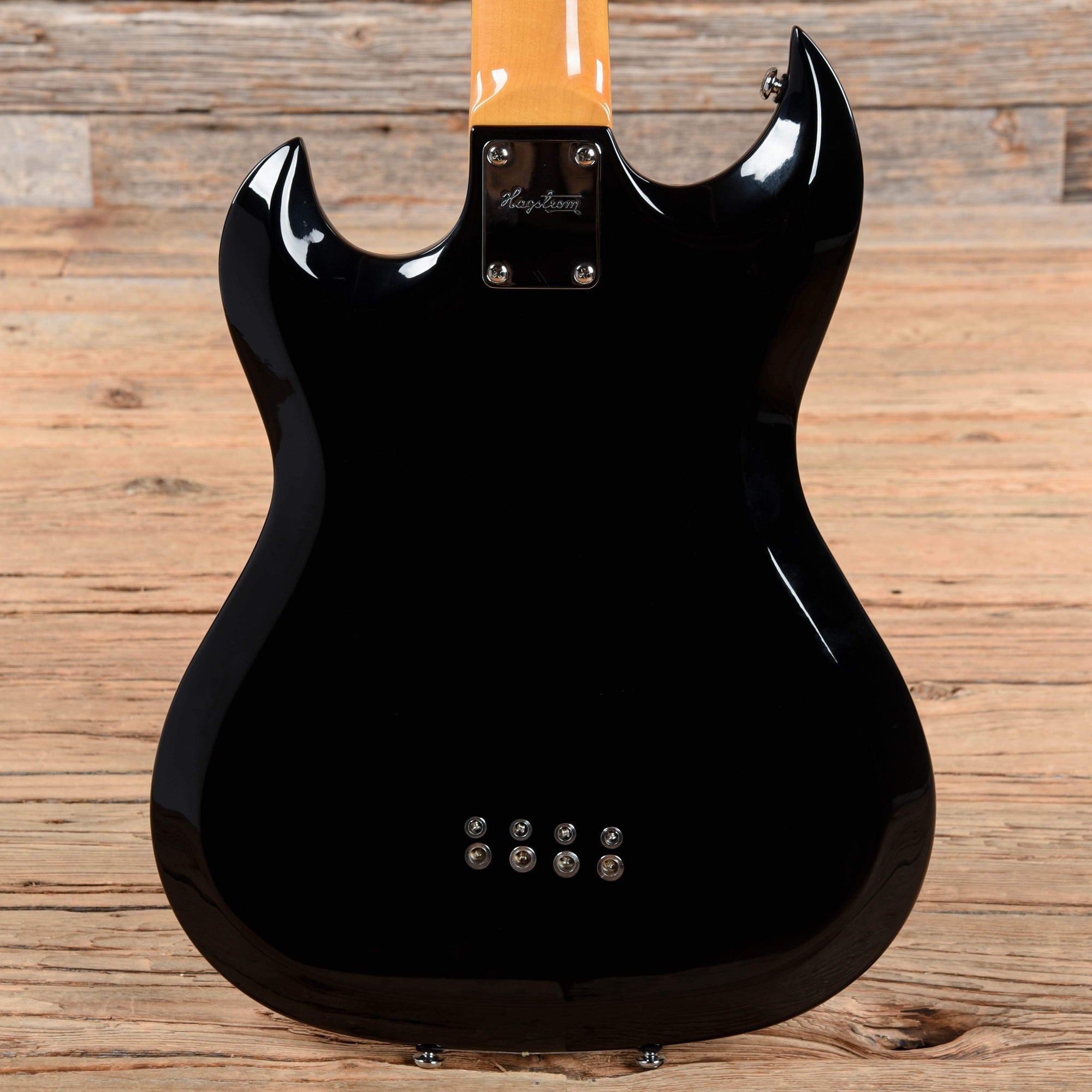 Hagstrom H8-II 8-String Bass Reissue Black – Chicago Music Exchange