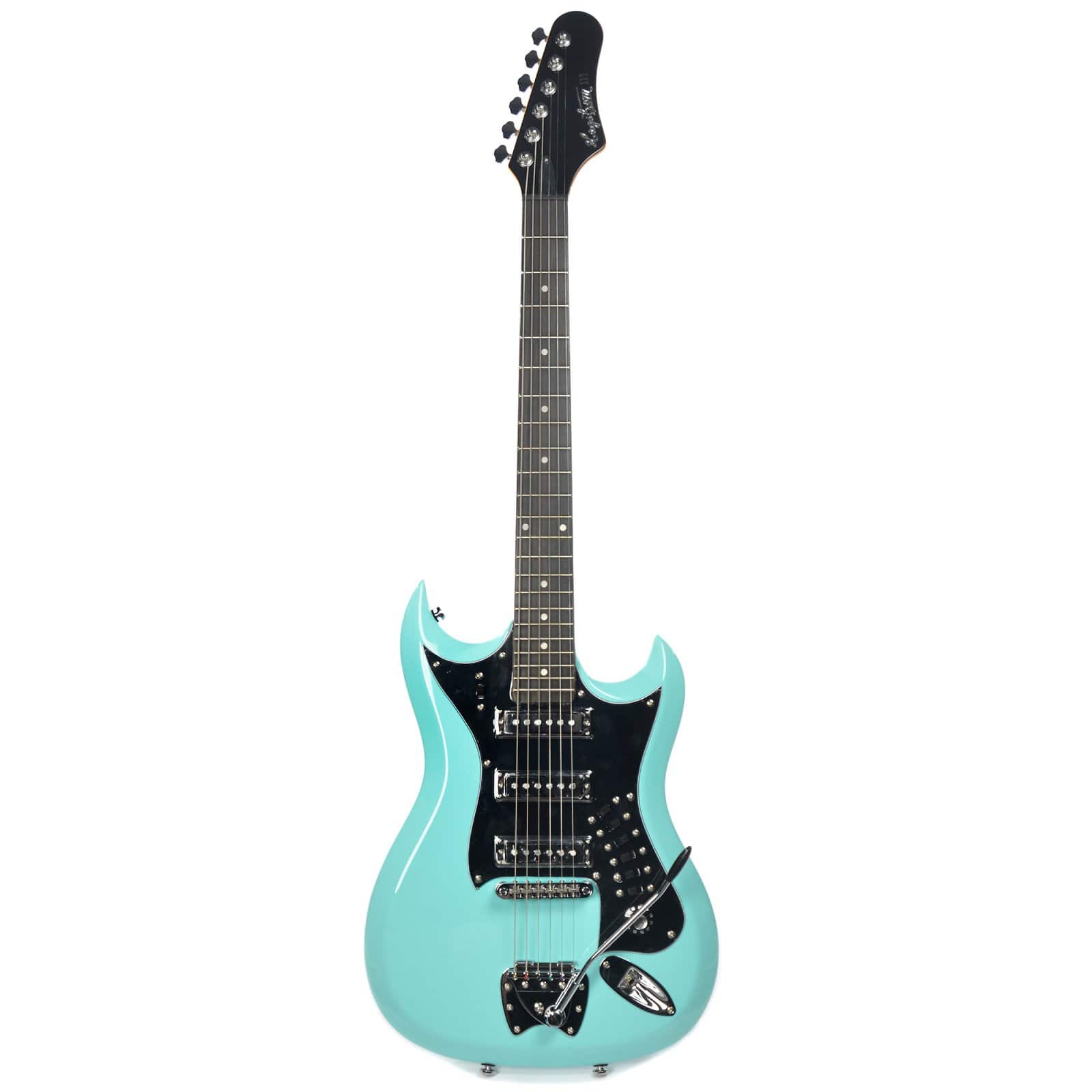 Hagstrom RetroScape Series HIII Aged Sky Blue – Chicago Music Exchange