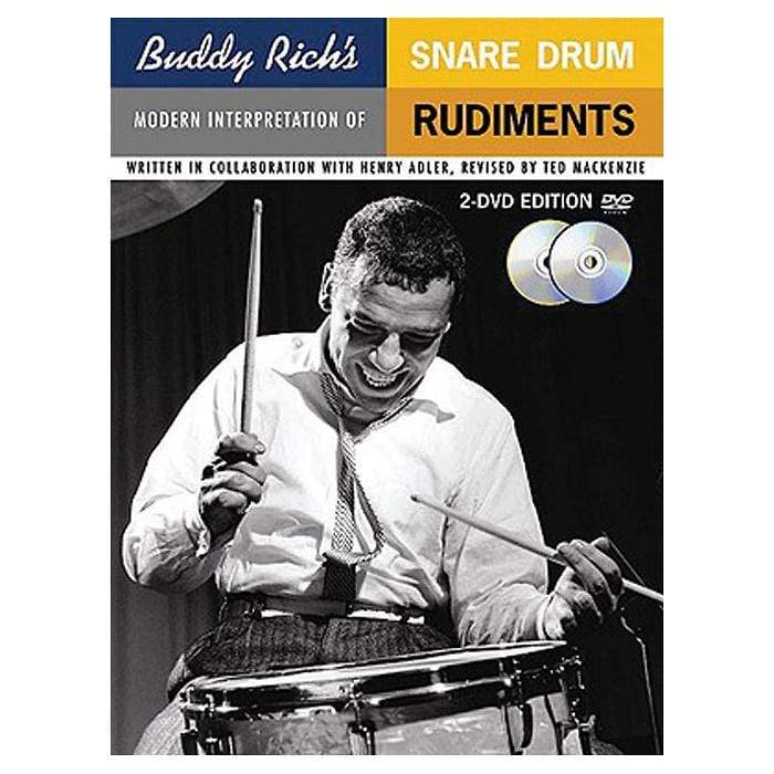 Buddy Rich's Modern Interpretation of Snare Drum Rudiments Book/2-DVD ...