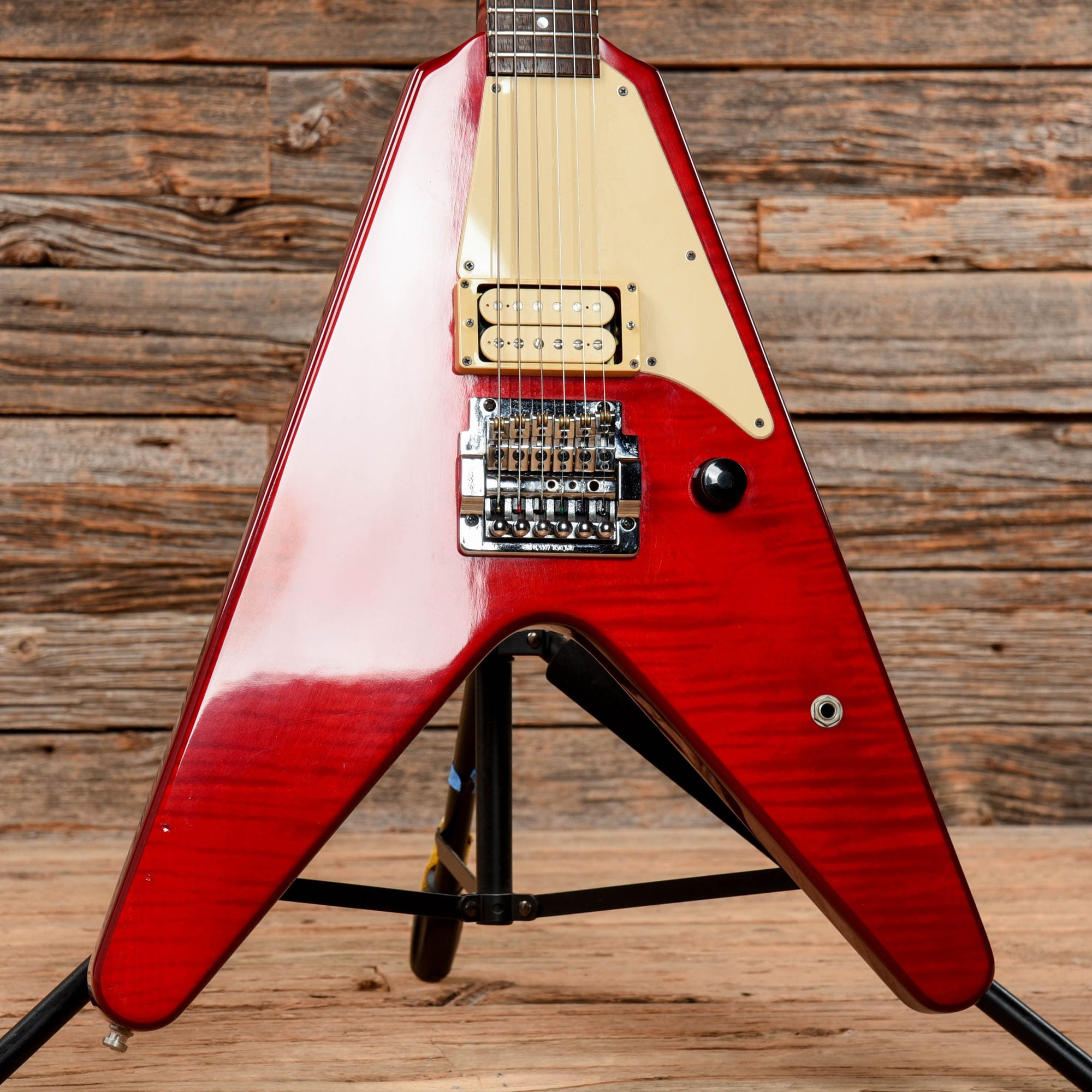 Hamer KK Downing Vector Transparent Red 1980s – Chicago Music Exchange