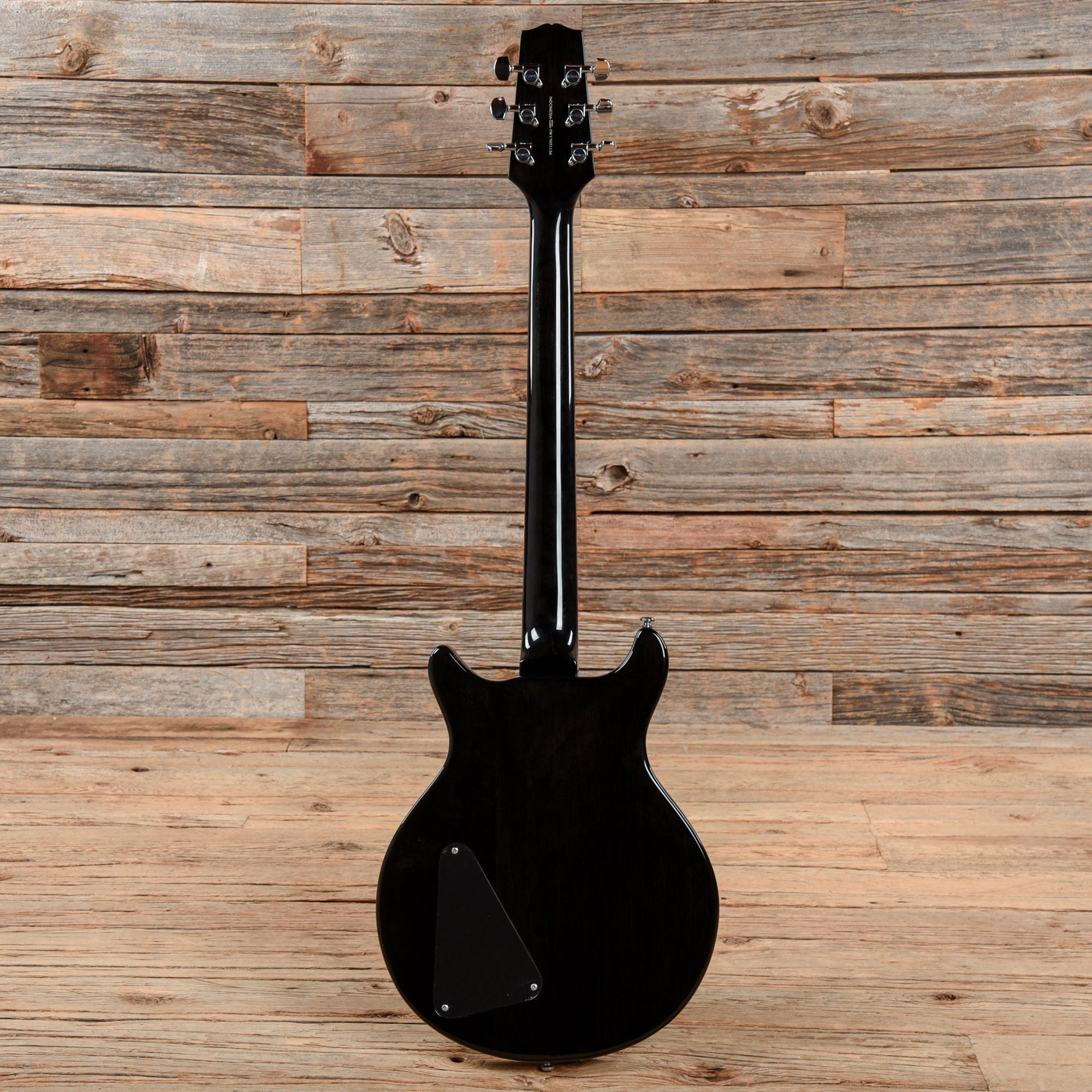 Hamer SATFW-TBK The Archtop Double Cutaway Transparent Black Burst 201 ...