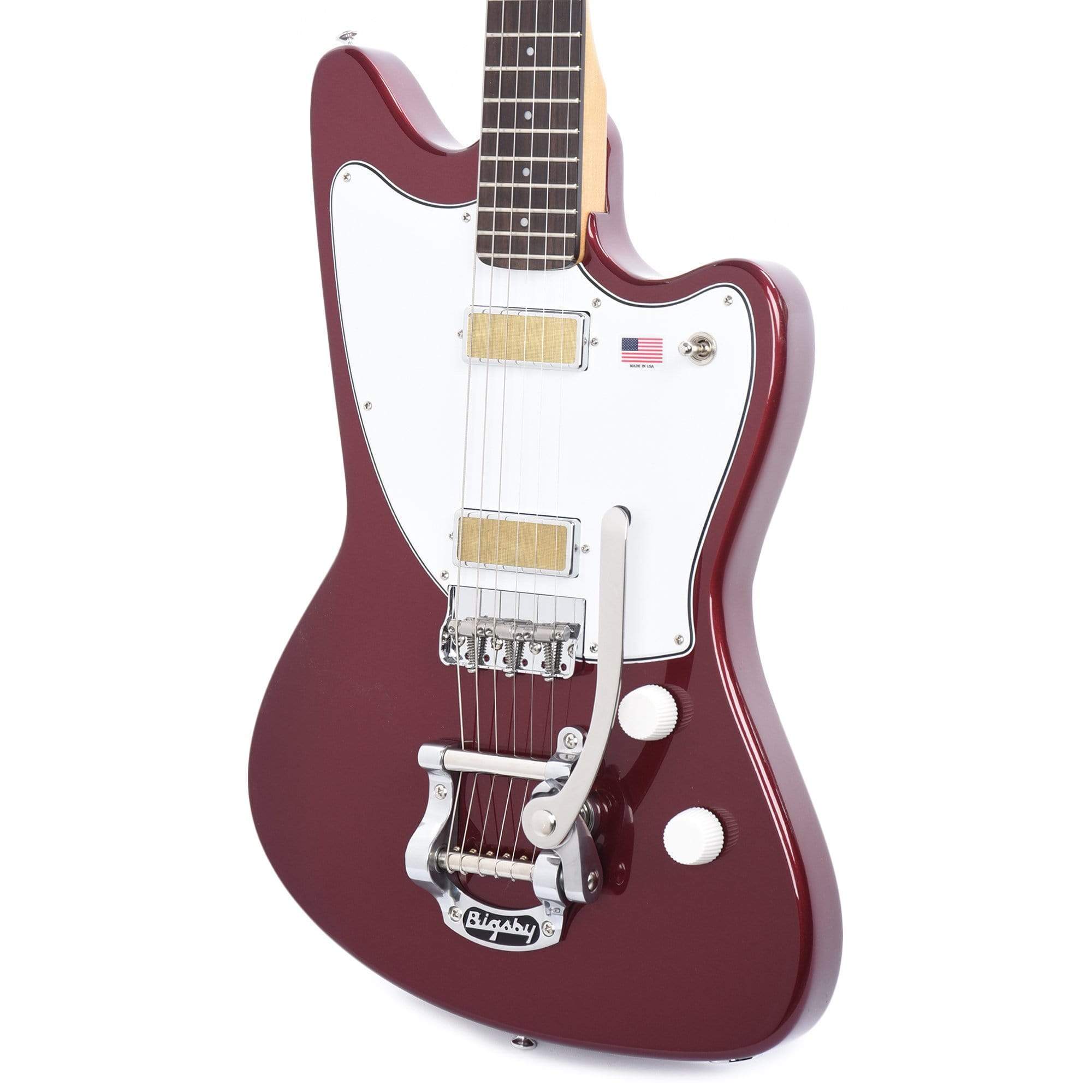 Harmony Silhouette Burgundy w/Bigsby – Chicago Music Exchange