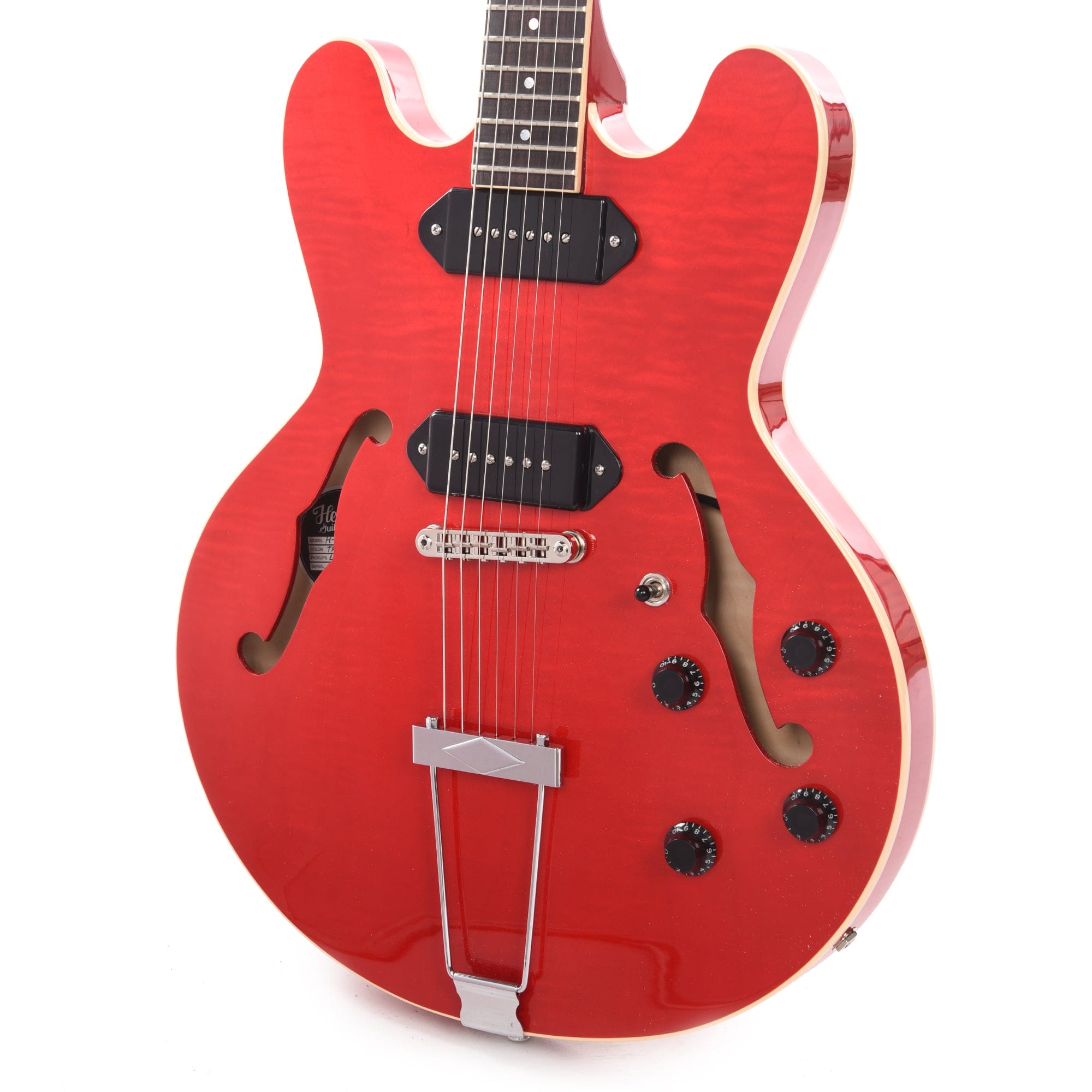 Heritage Standard H-530 Hollow Electric Translucent Cherry – Chicago Music Exchange