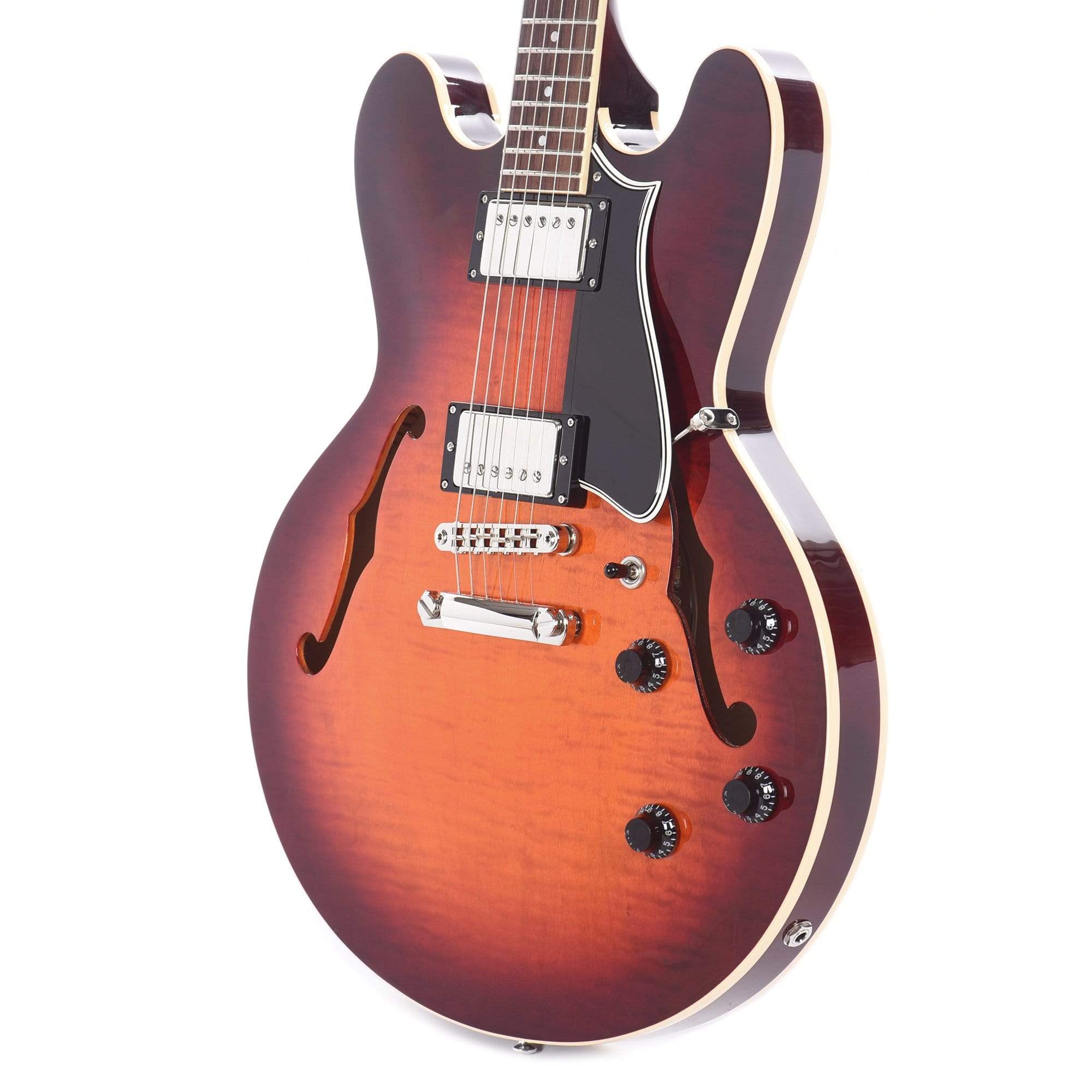 Heritage Standard H-535 Semi-Hollow Chestnut Sunburst – Chicago Music Exchange