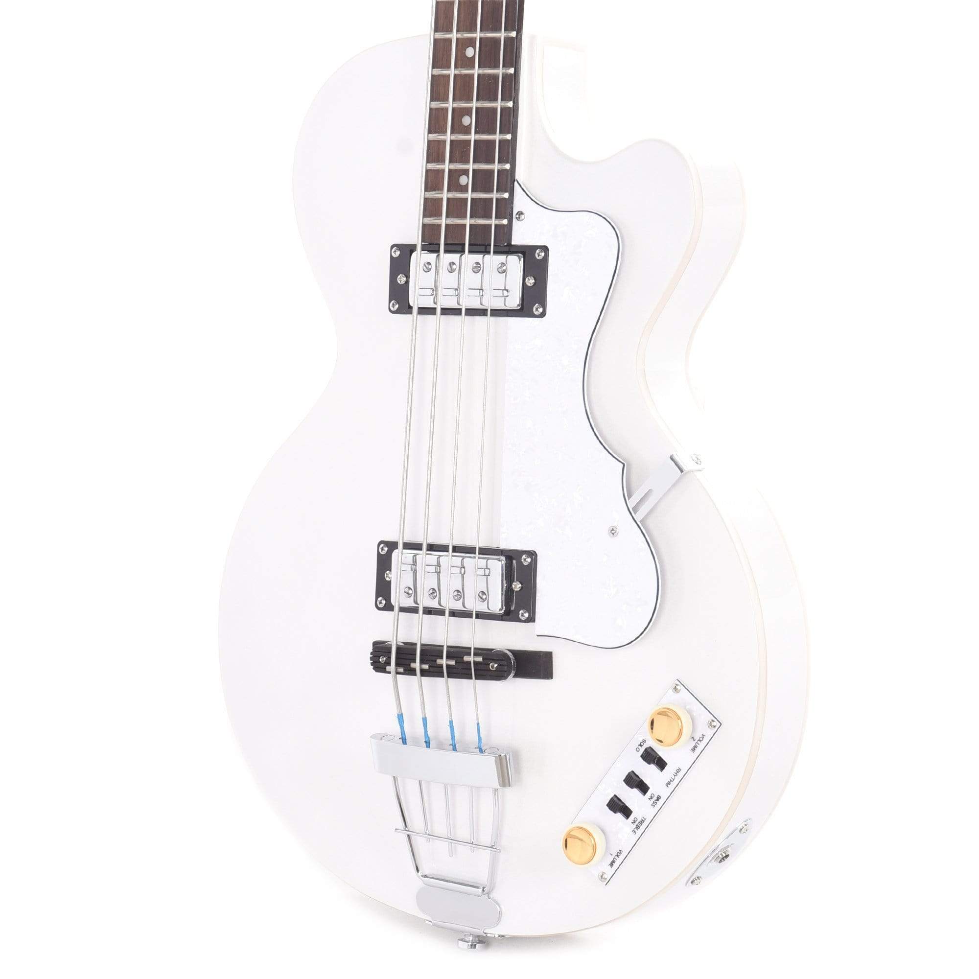 Hofner Ignition Pro Club Bass Pearl White – Chicago Music Exchange