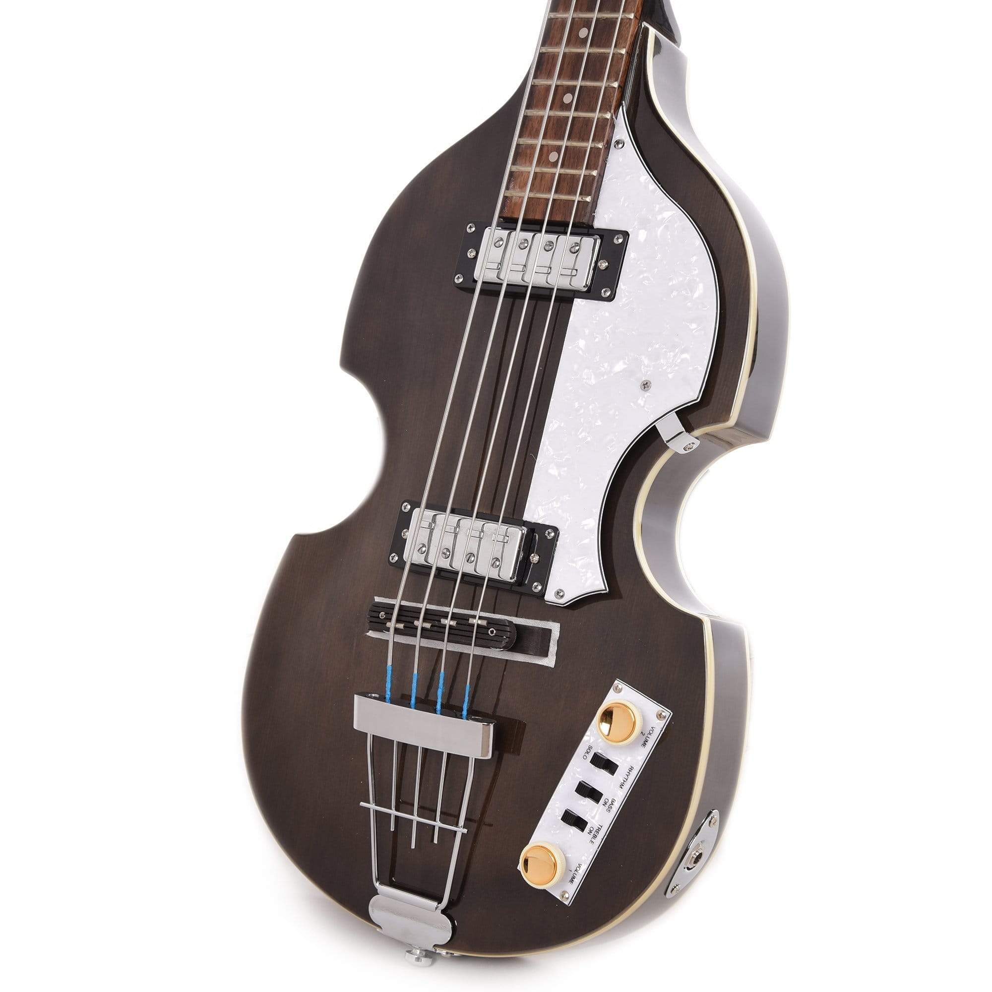 Hofner Ignition Pro Violin Bass Transparent Black – Chicago Music Exchange