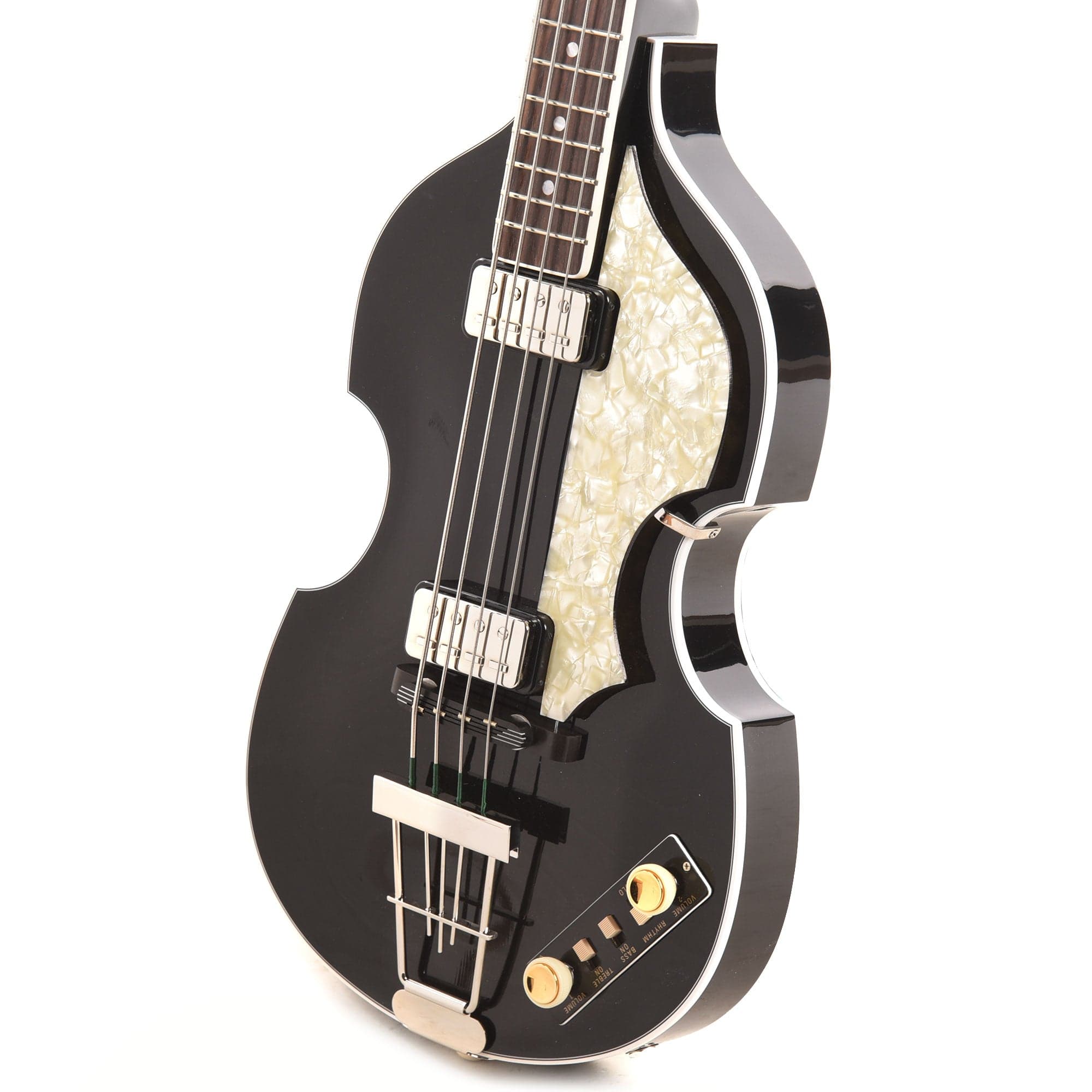 Hofner Limited Edition Custom '64 Violin Bass Gold Label Black Berlin ...
