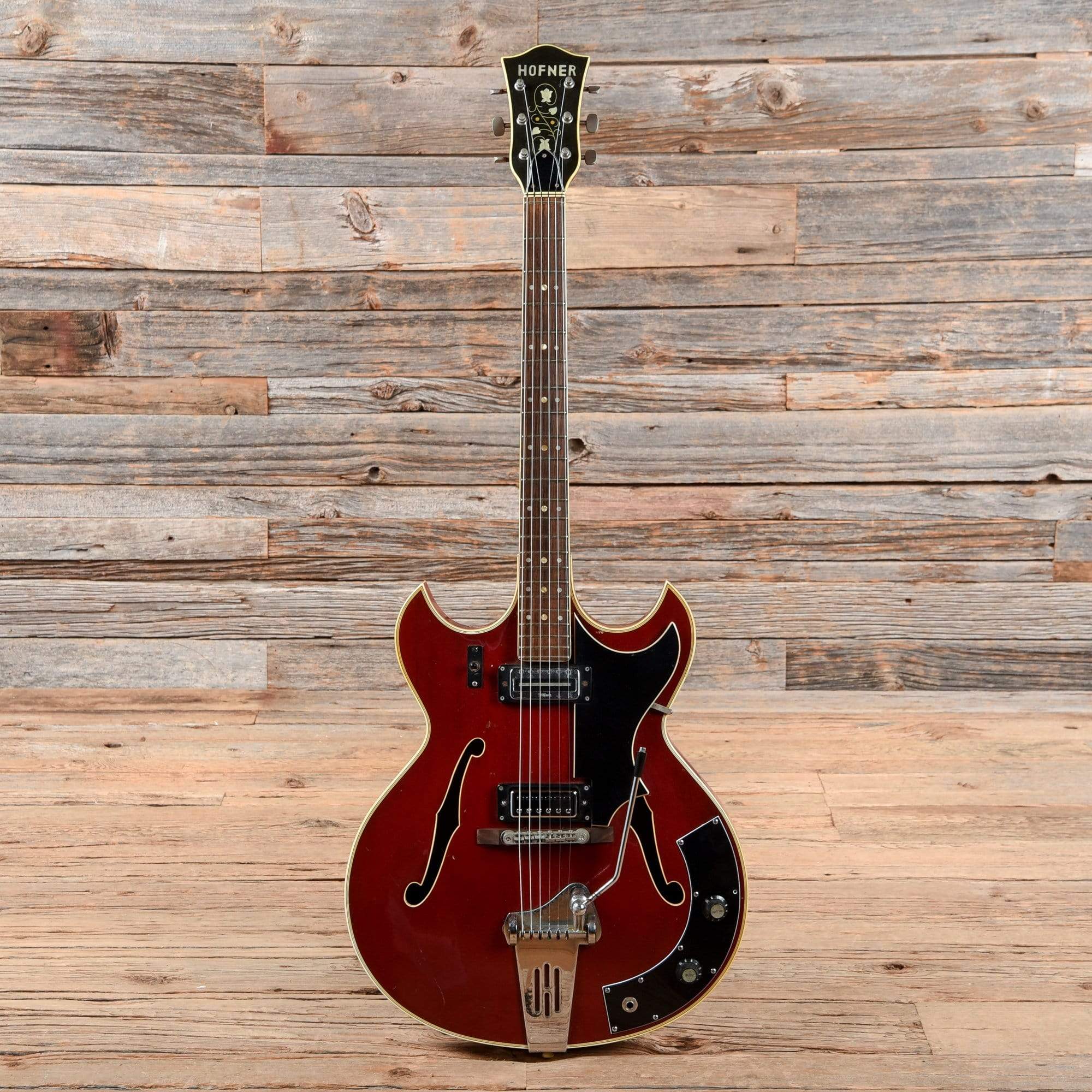 Hofner 4578 VTZ Cherry 1960s – Chicago Music Exchange