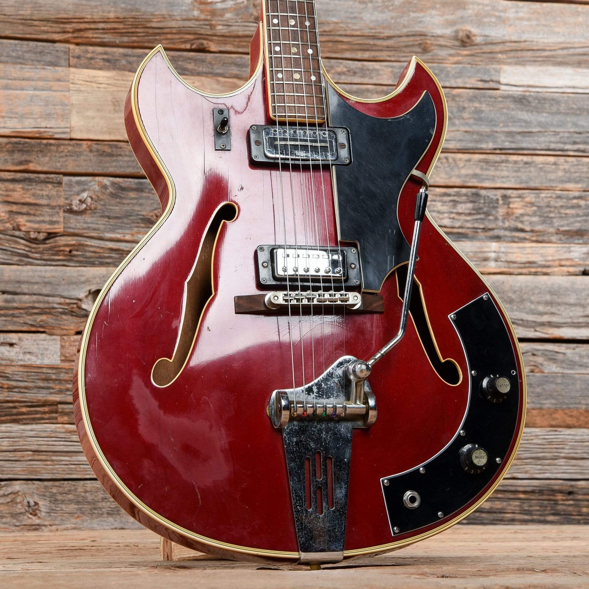 Hofner 4578 VTZ Cherry 1960s – Chicago Music Exchange