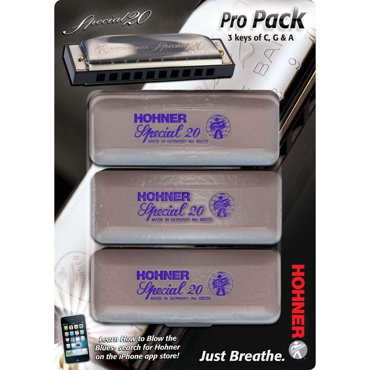 Hohner Special 20 Pro Pack C/G/A – Chicago Music Exchange