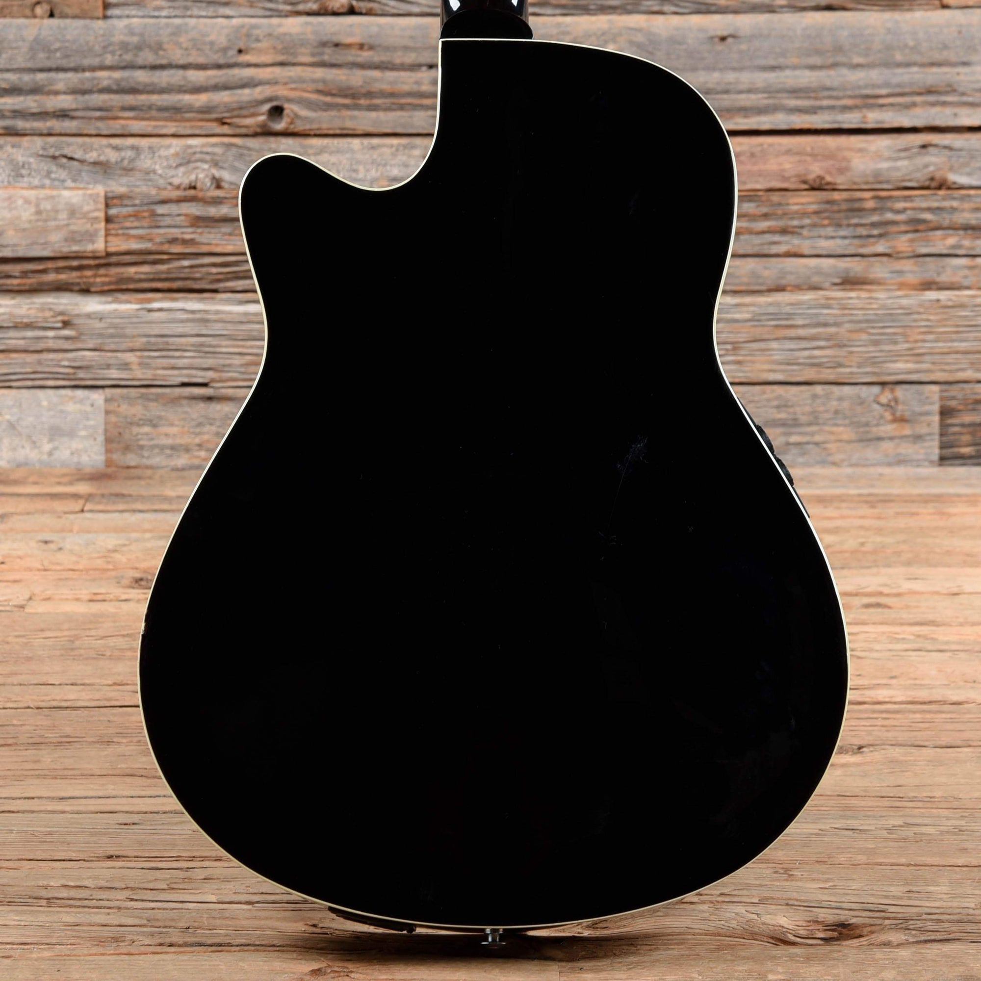 Ibanez AEF18 Black – Chicago Music Exchange