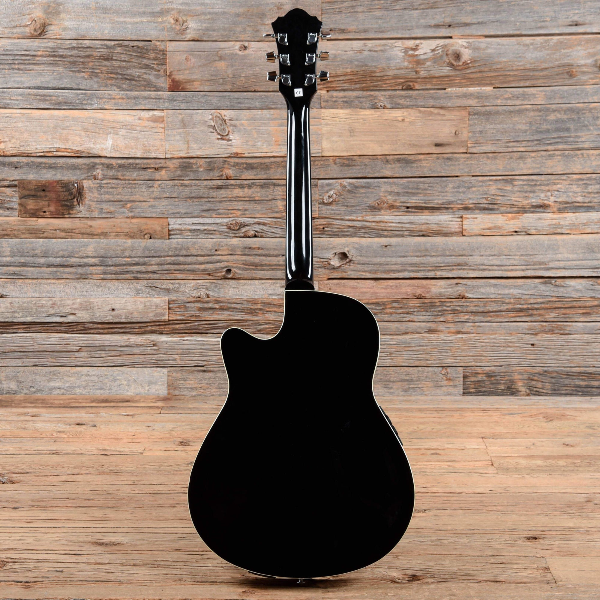 Ibanez AEF18 Black – Chicago Music Exchange
