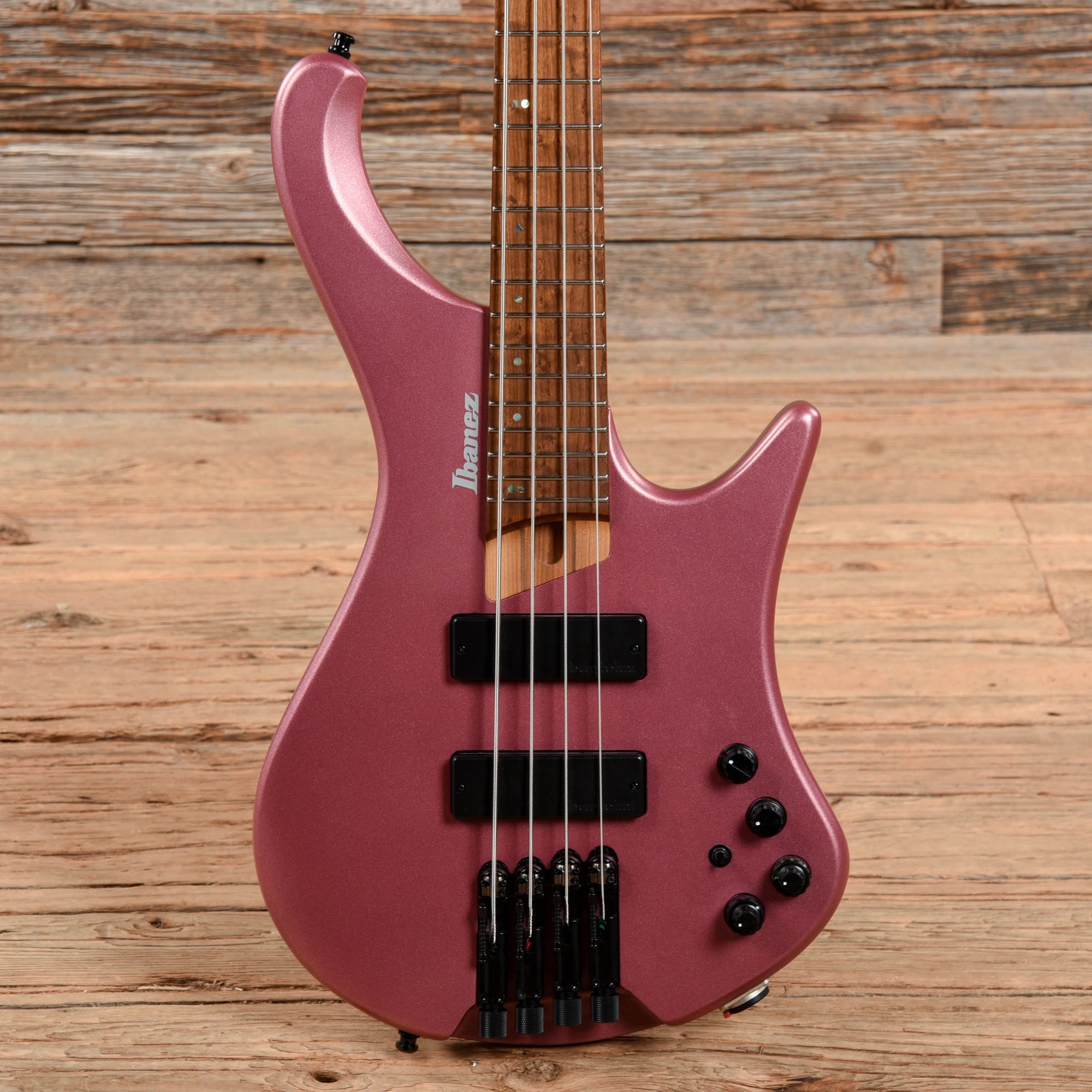 Ibanez EHB1000S Short Scale Pink Gold Metallic – Chicago Music Exchange