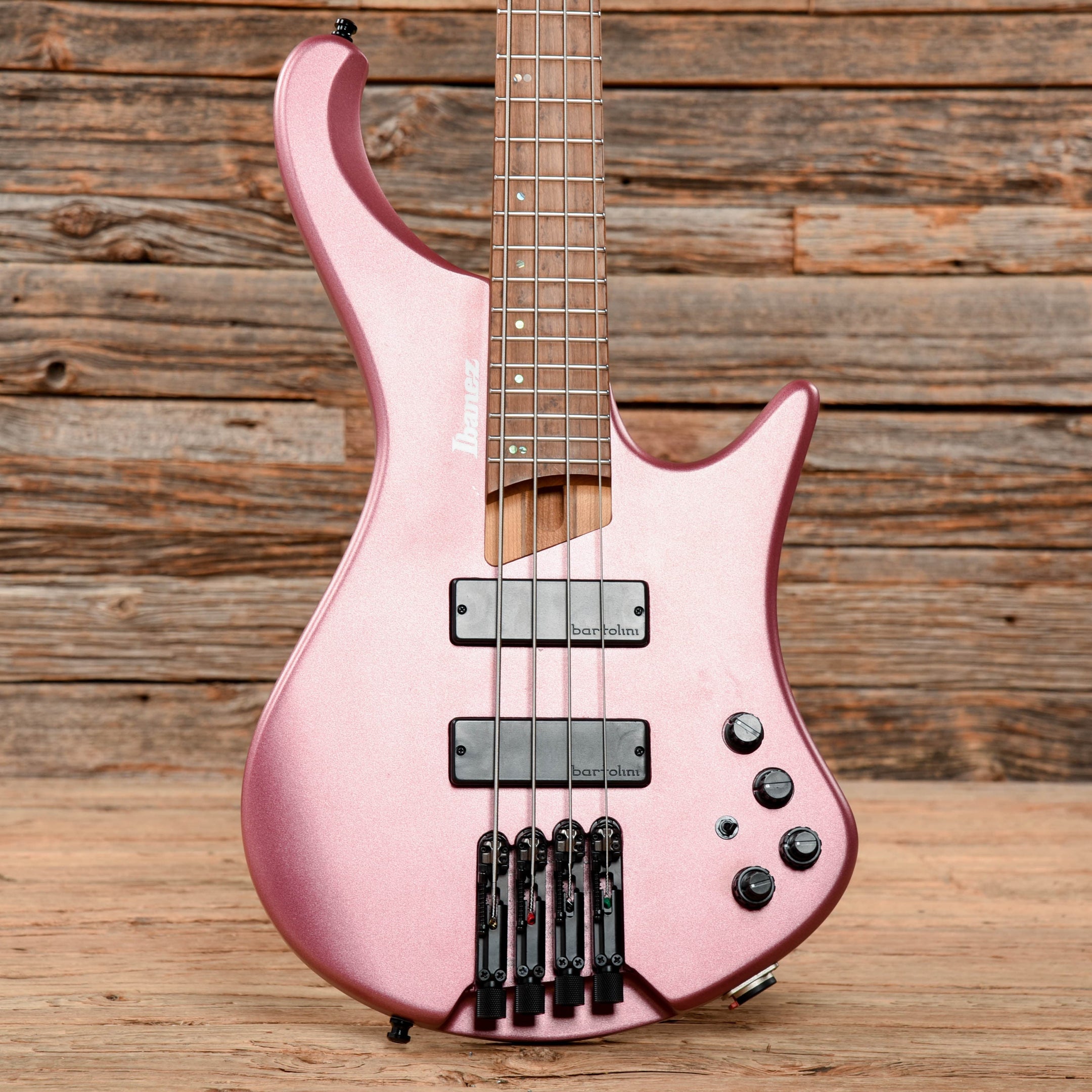 Ibanez EHB1000S Short Scale Pink Gold Metallic – Chicago Music Exchange