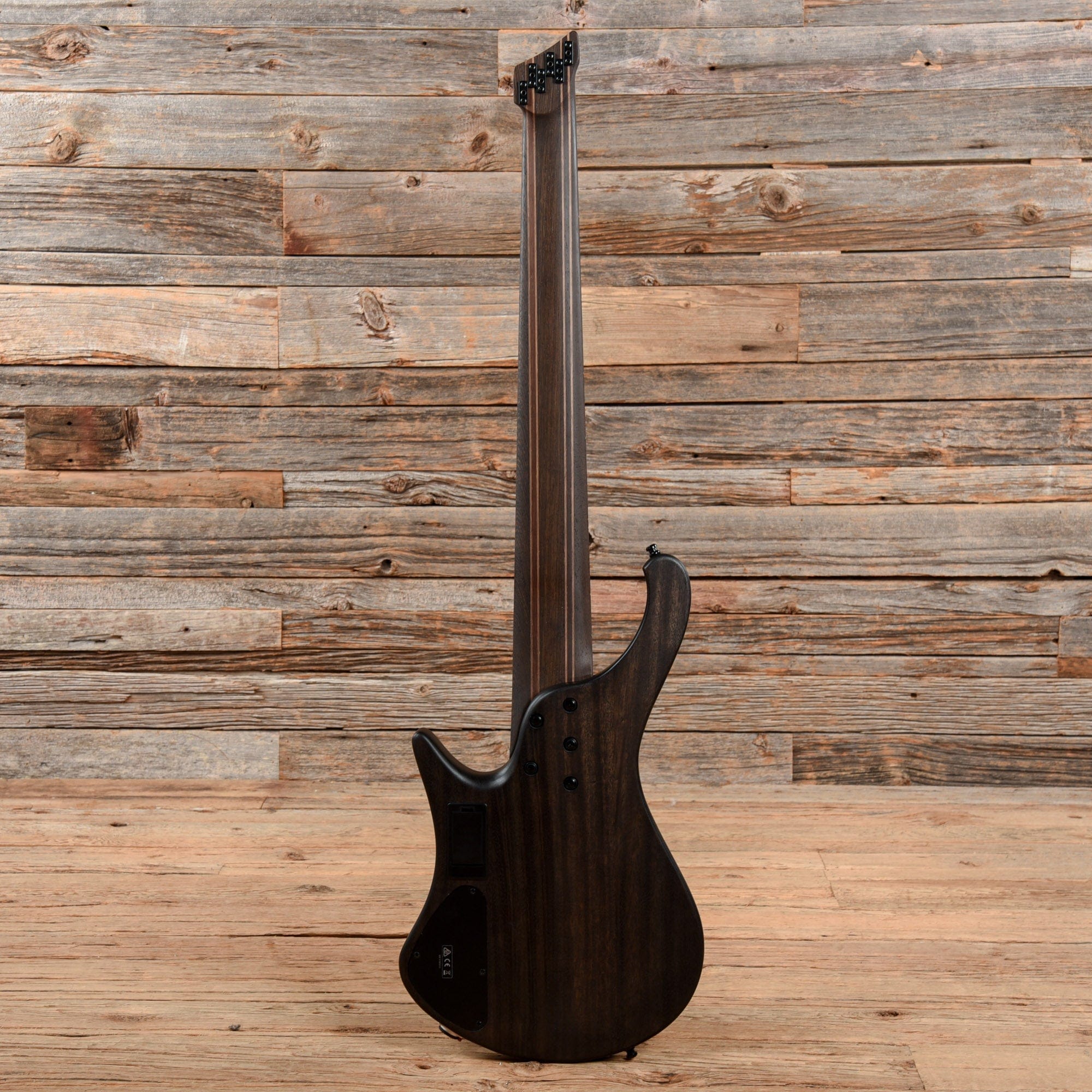 Ibanez EHB1506MS-BIF Ergonomic Headless 6-String Bass Black Ice Flat 2 ...