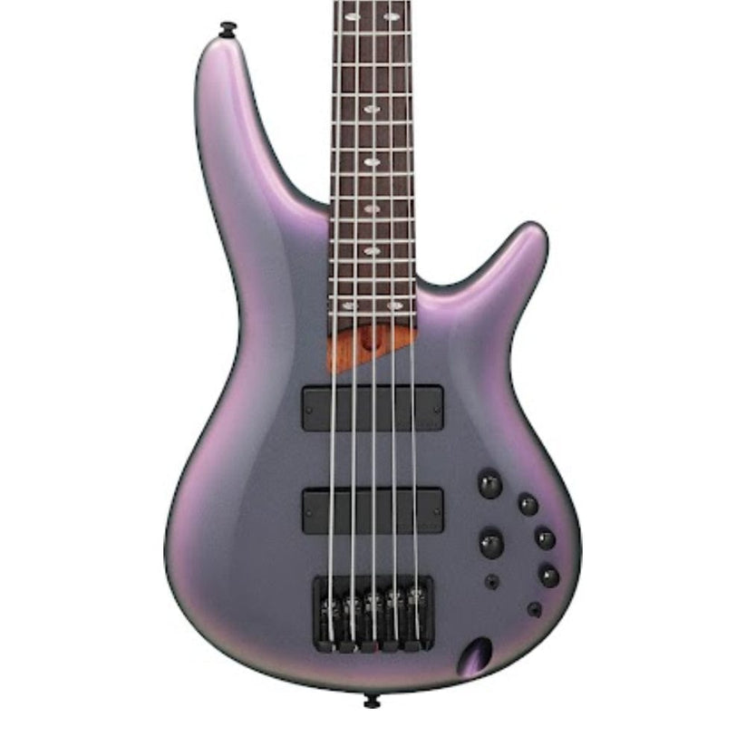 Ibanez SR505EBAB SR Standard 5-String Electric Bass Black Aurora Burst ...