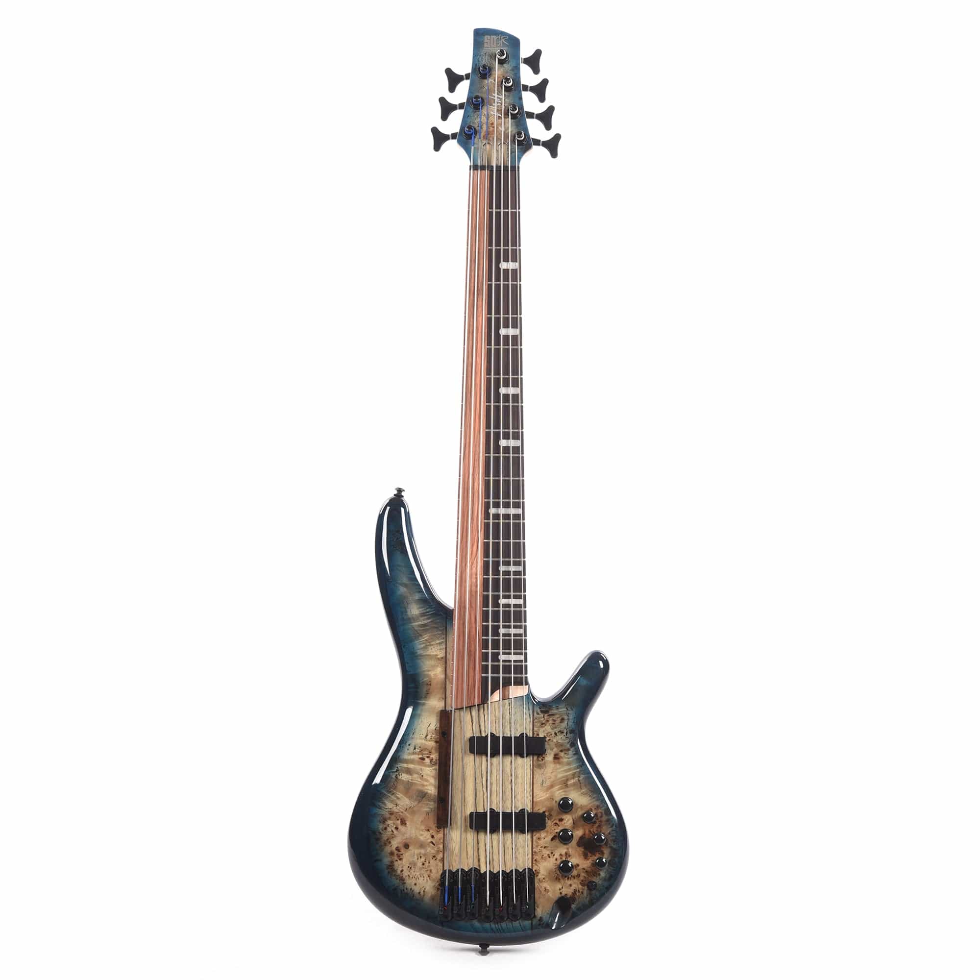Ibanez SRAS7CBS SR Bass Workshop 7-String Electric Bass Cosmic Blue St ...
