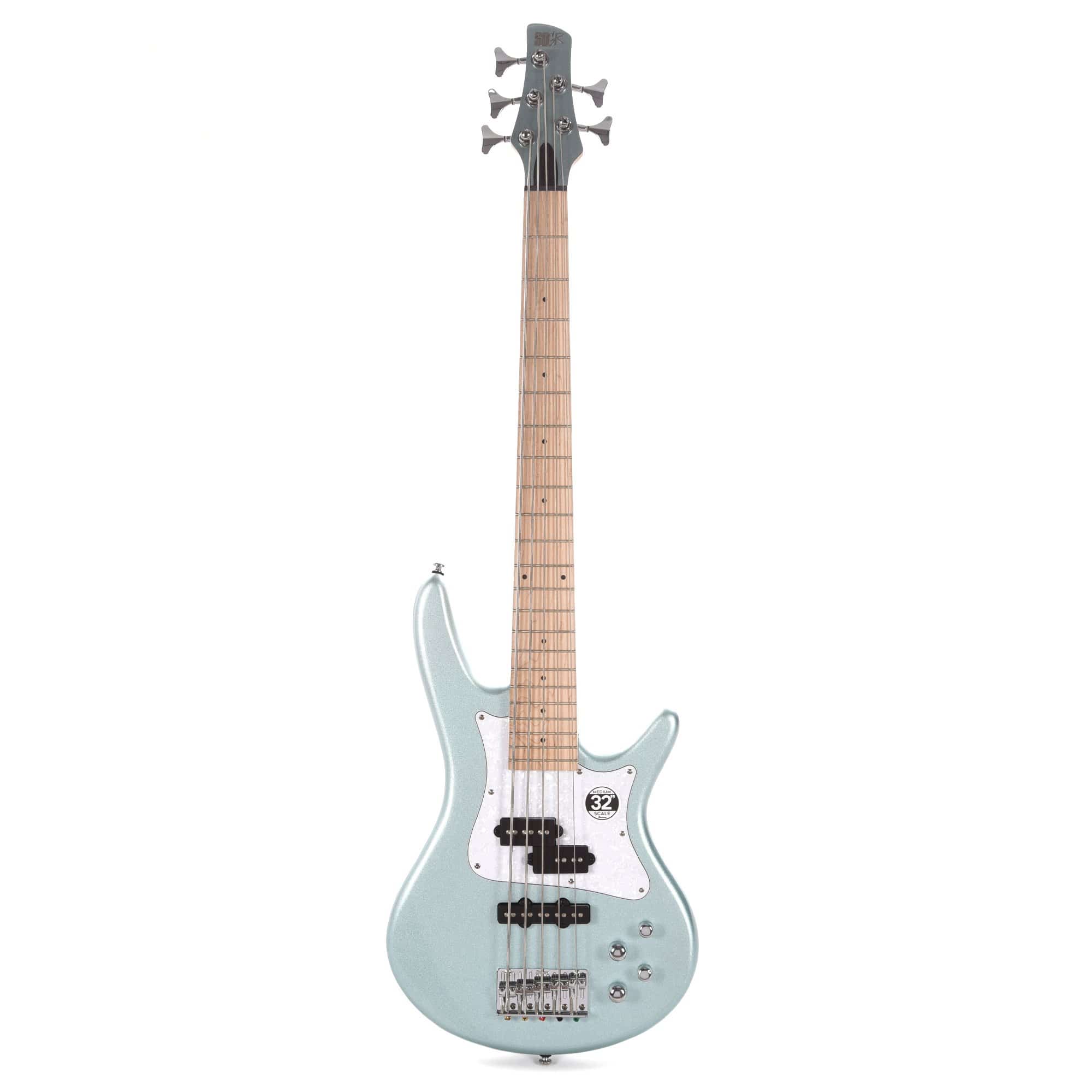 Ibanez SRMD205 Mezzo 5-String Bass Sea Foam Pearl Green – Chicago Music ...