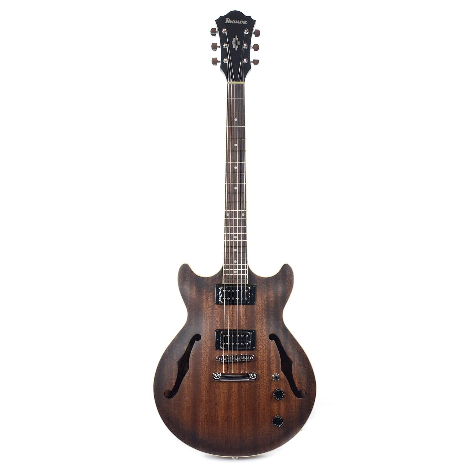 Ibanez AM53 Artcore Semi-Hollow Body Tobacco Flat – Chicago Music Exchange