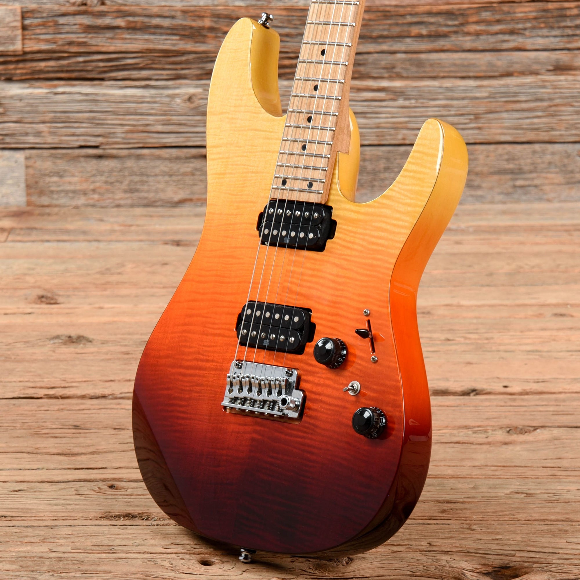 Ibanez AZ242F Premium Tequila Sunrise Gradation – Chicago Music Exchange