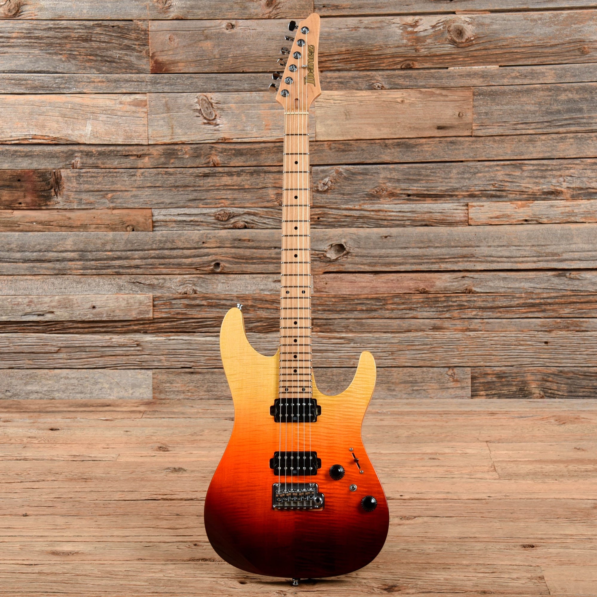 Ibanez AZ242F Premium Tequila Sunrise Gradation – Chicago Music Exchange
