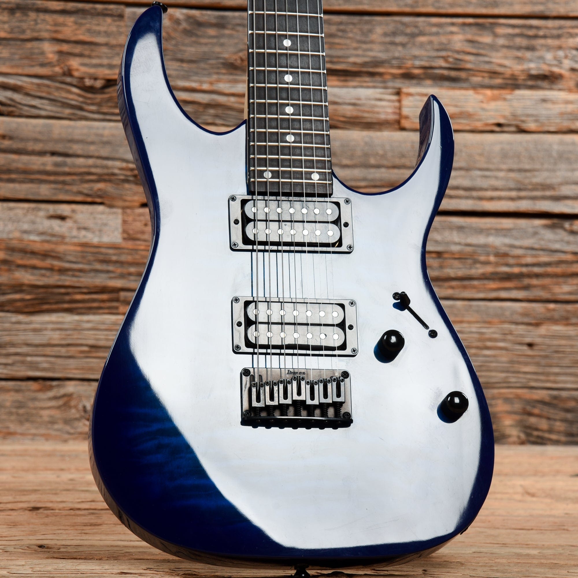 Ibanez GRG7221QA Gio 7-String Transparent Blue Burst 2020 – Chicago ...