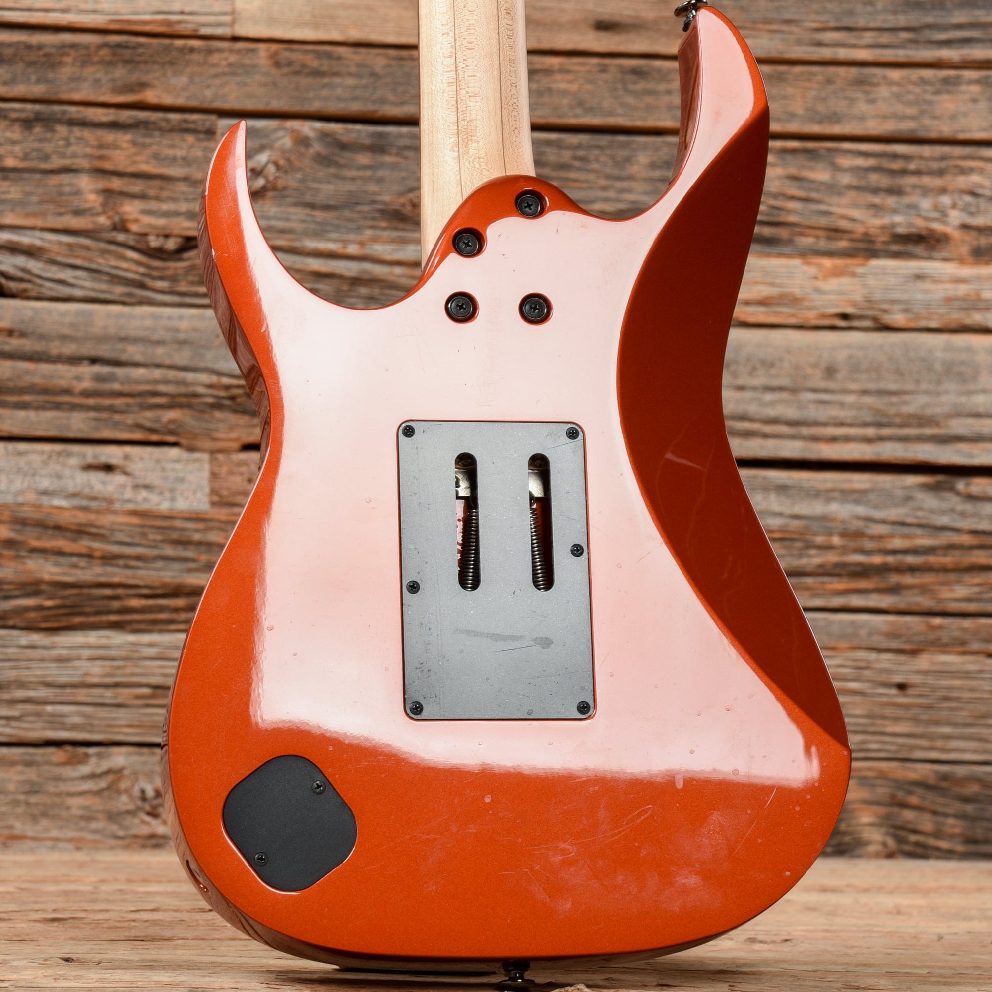 Ibanez Prestige RG655 Firestorm Orange Metallic – Chicago Music Exchange