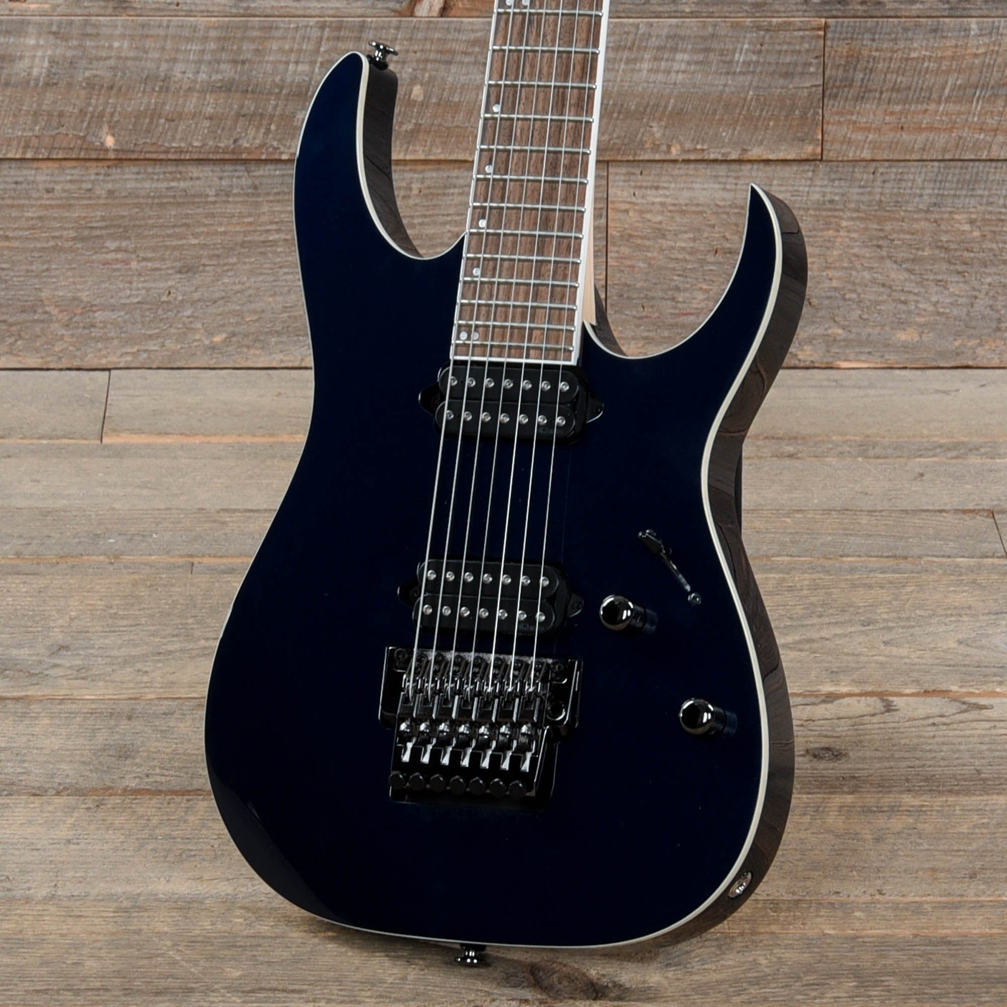 Ibanez RG2027XL RG Prestige 7-String Dark Tide Blue w/Dimarzio Pickups ...
