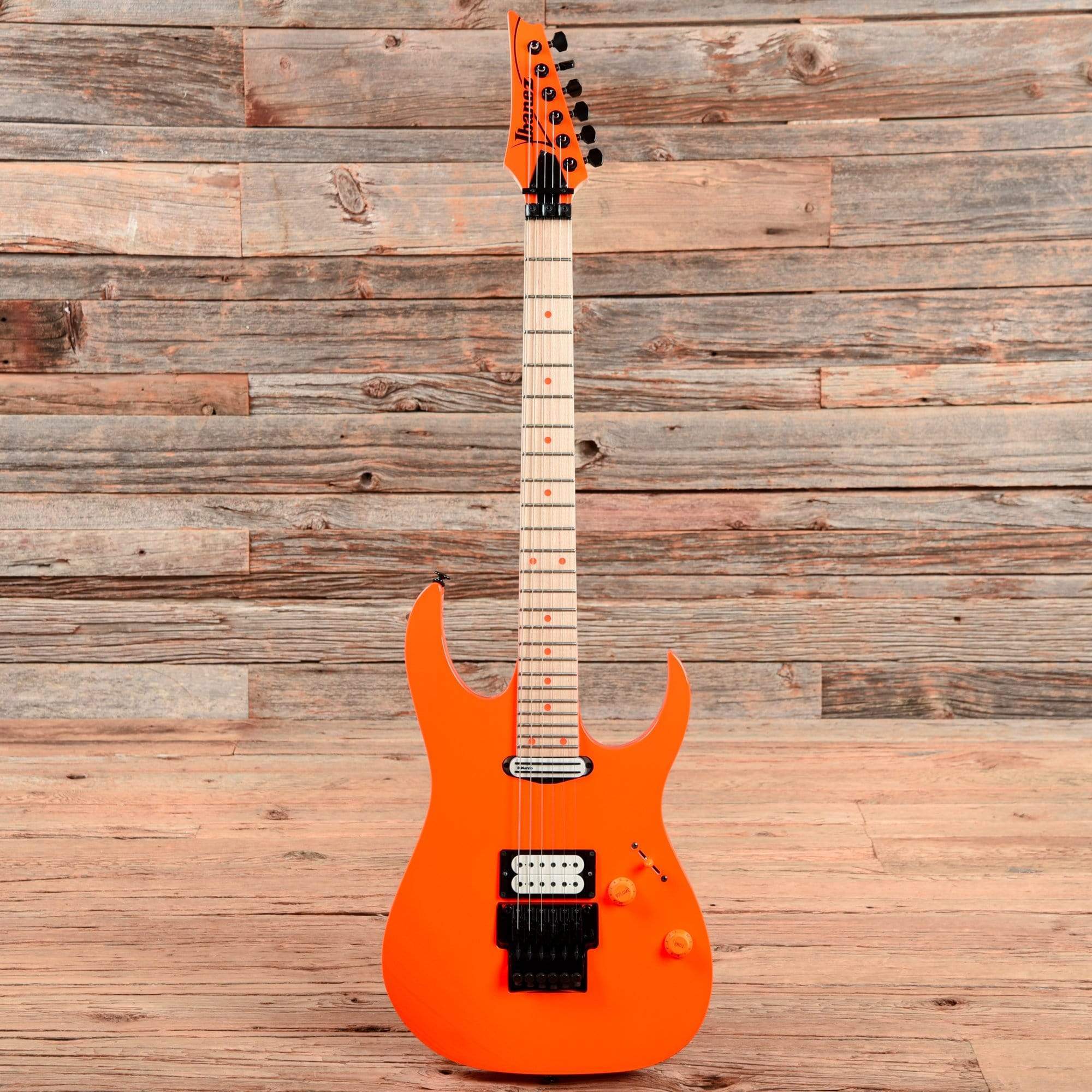 Ibanez RG565 Genesis Collection Fluorescent Orange – Chicago Music Exchange