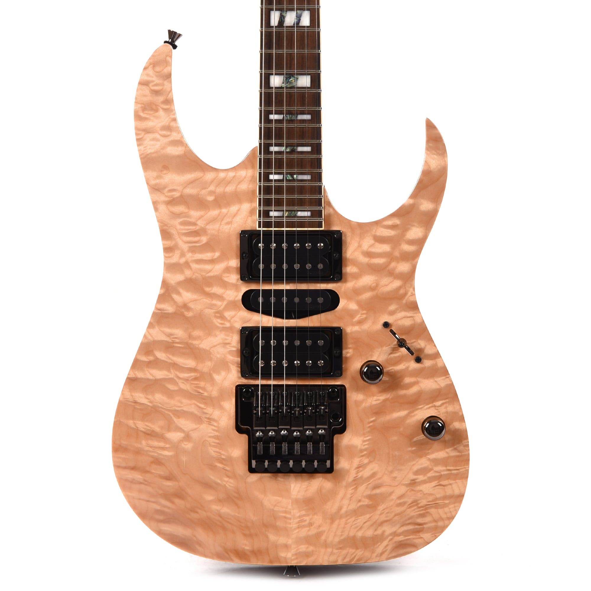 Ibanez RG8570CST RG J-Custom Exotic Maple Natural – Chicago Music Exchange