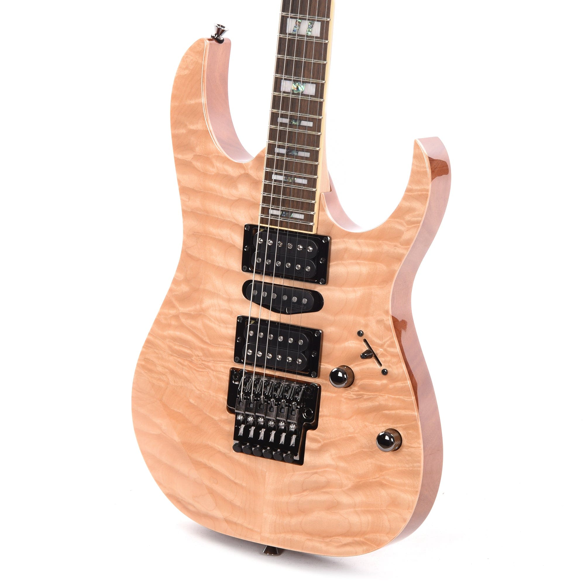 Ibanez RG8570CST RG J-Custom Exotic Maple Natural – Chicago Music Exchange