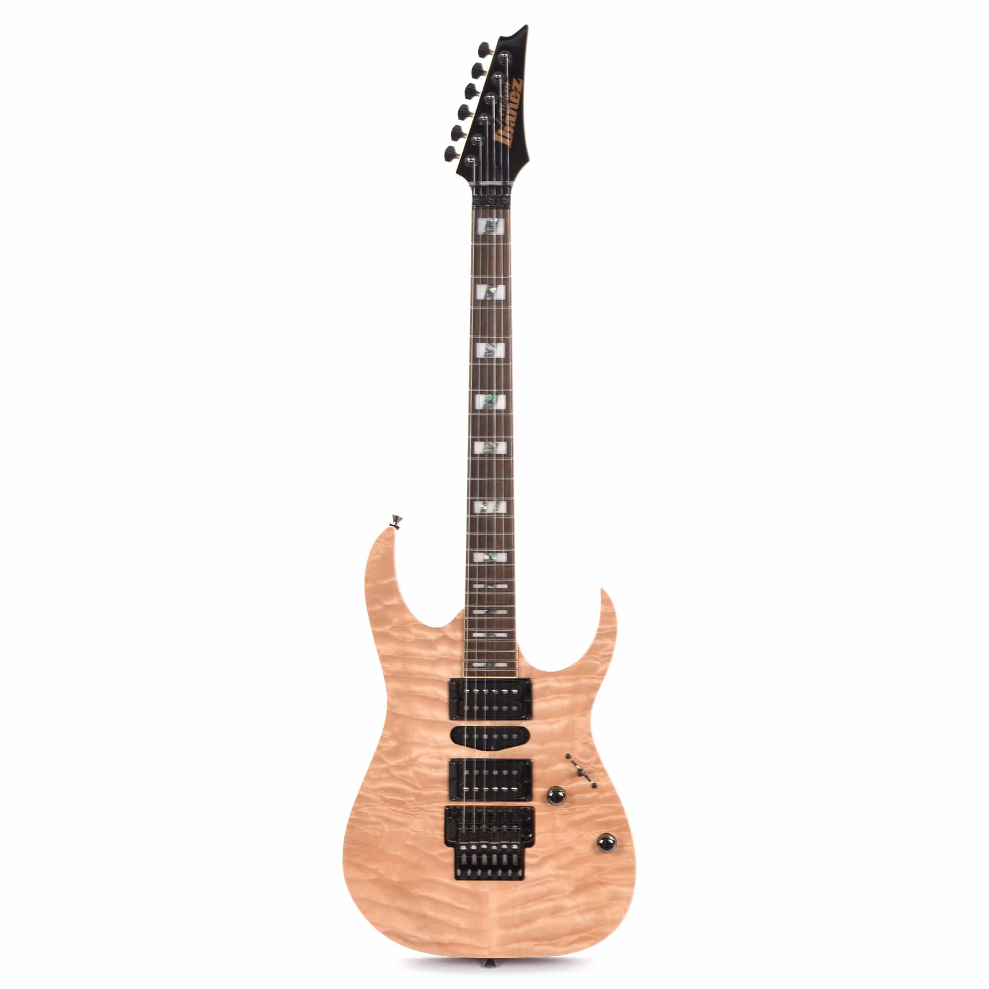 Ibanez RG8570CST RG J-Custom Exotic Maple Natural – Chicago Music Exchange