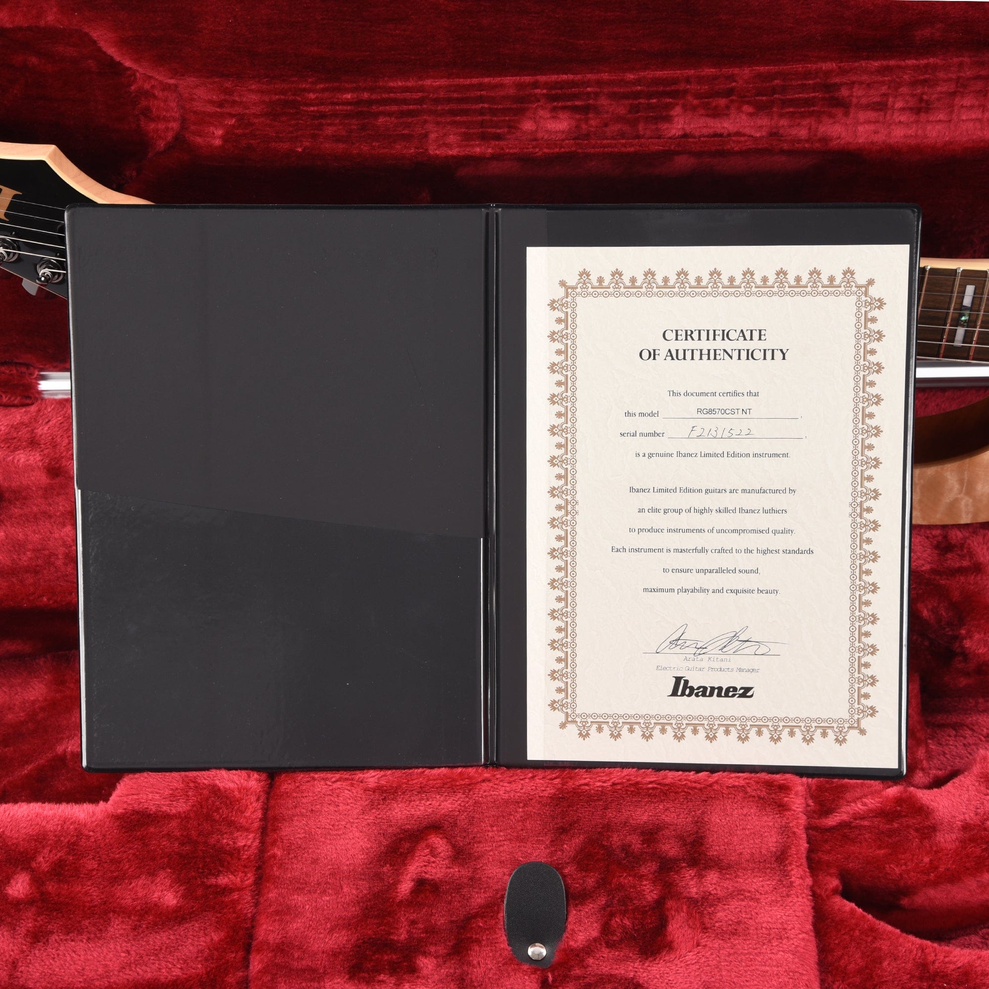 Ibanez RG8570CST RG J-Custom Exotic Maple Natural – Chicago Music Exchange